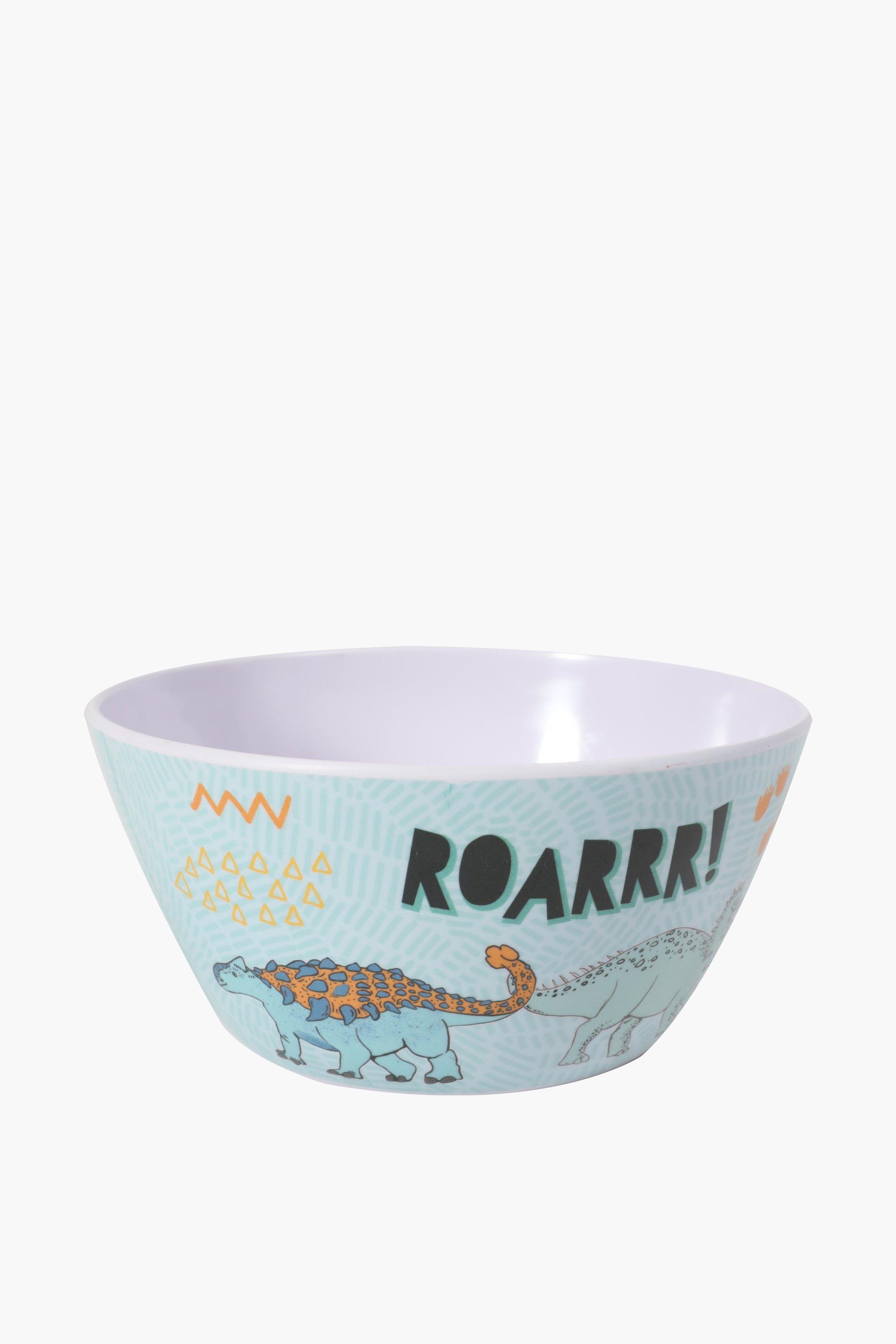 Dino Melamine Bowl