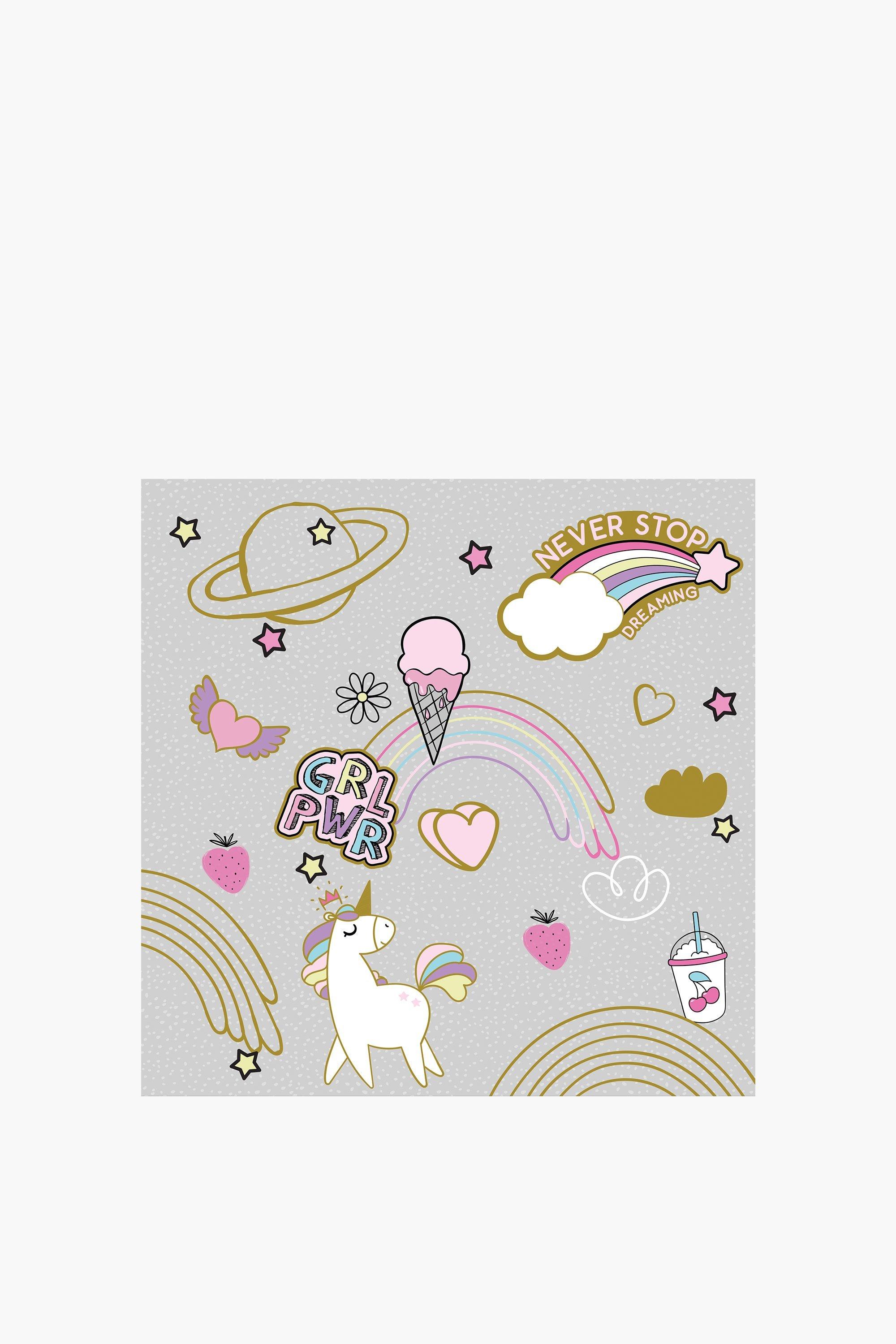 Doodle Canvas 40x40cm