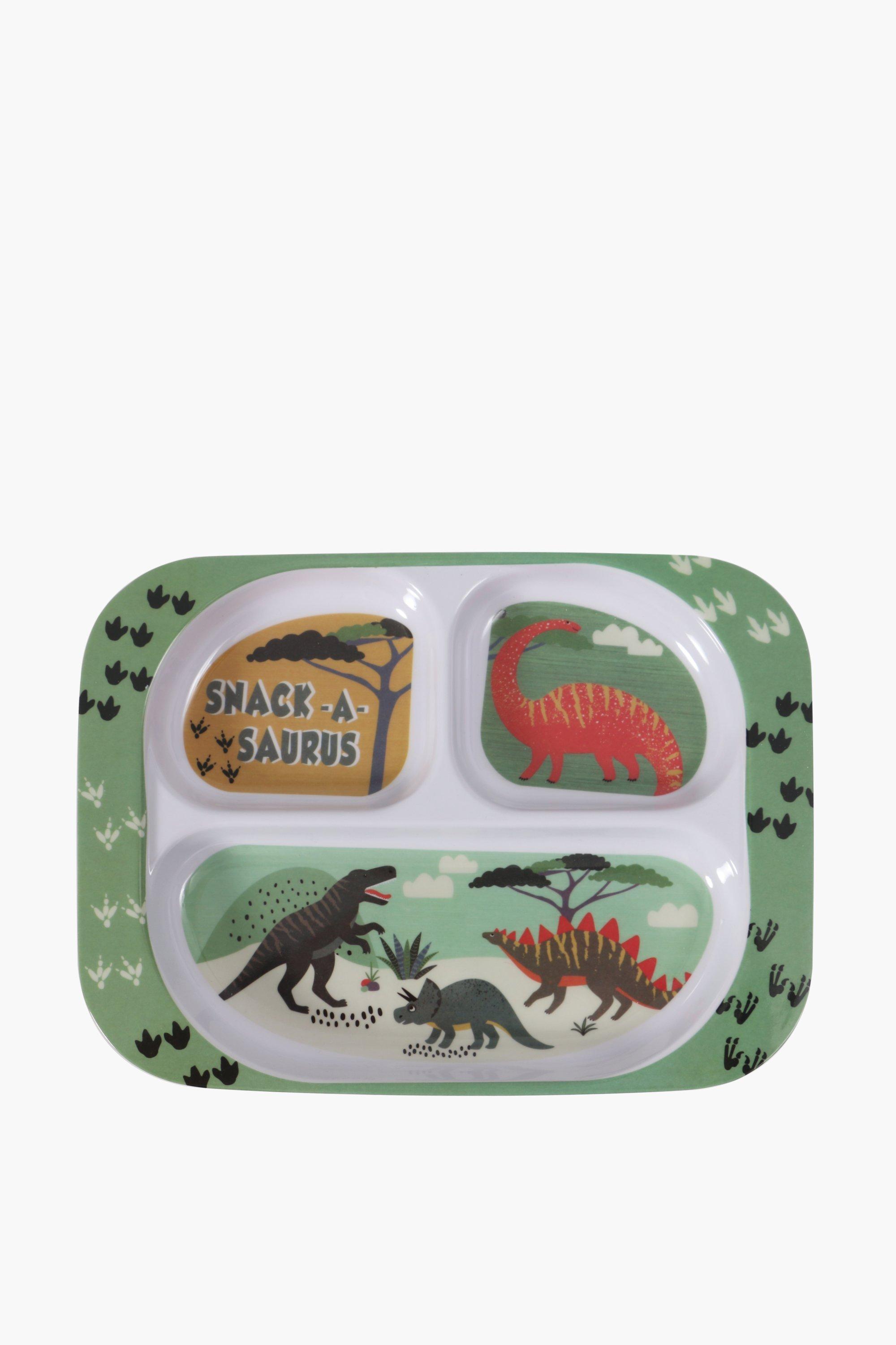 Melamine Dino Divisional Plate