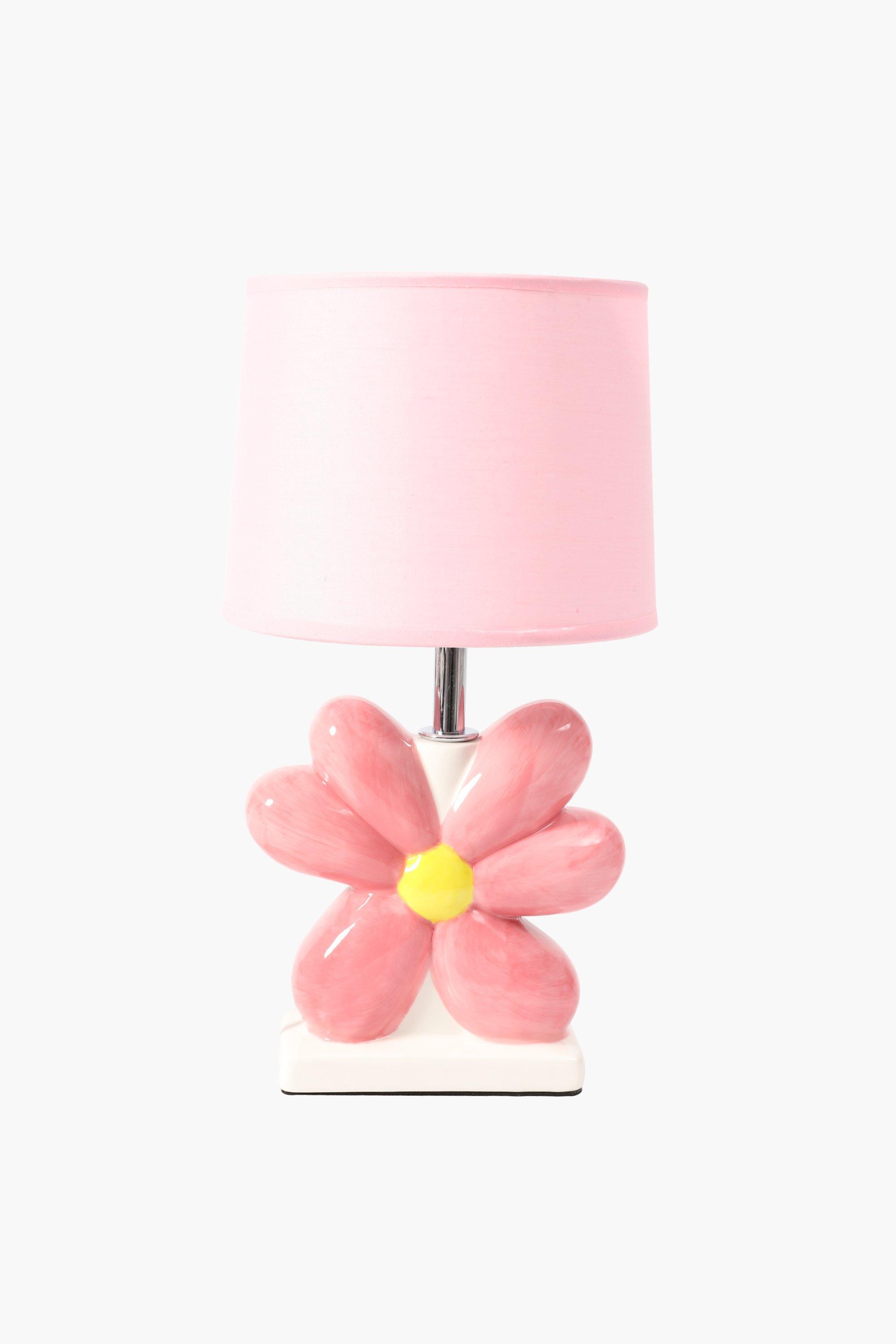 Ceramic Daisy Lamp Set