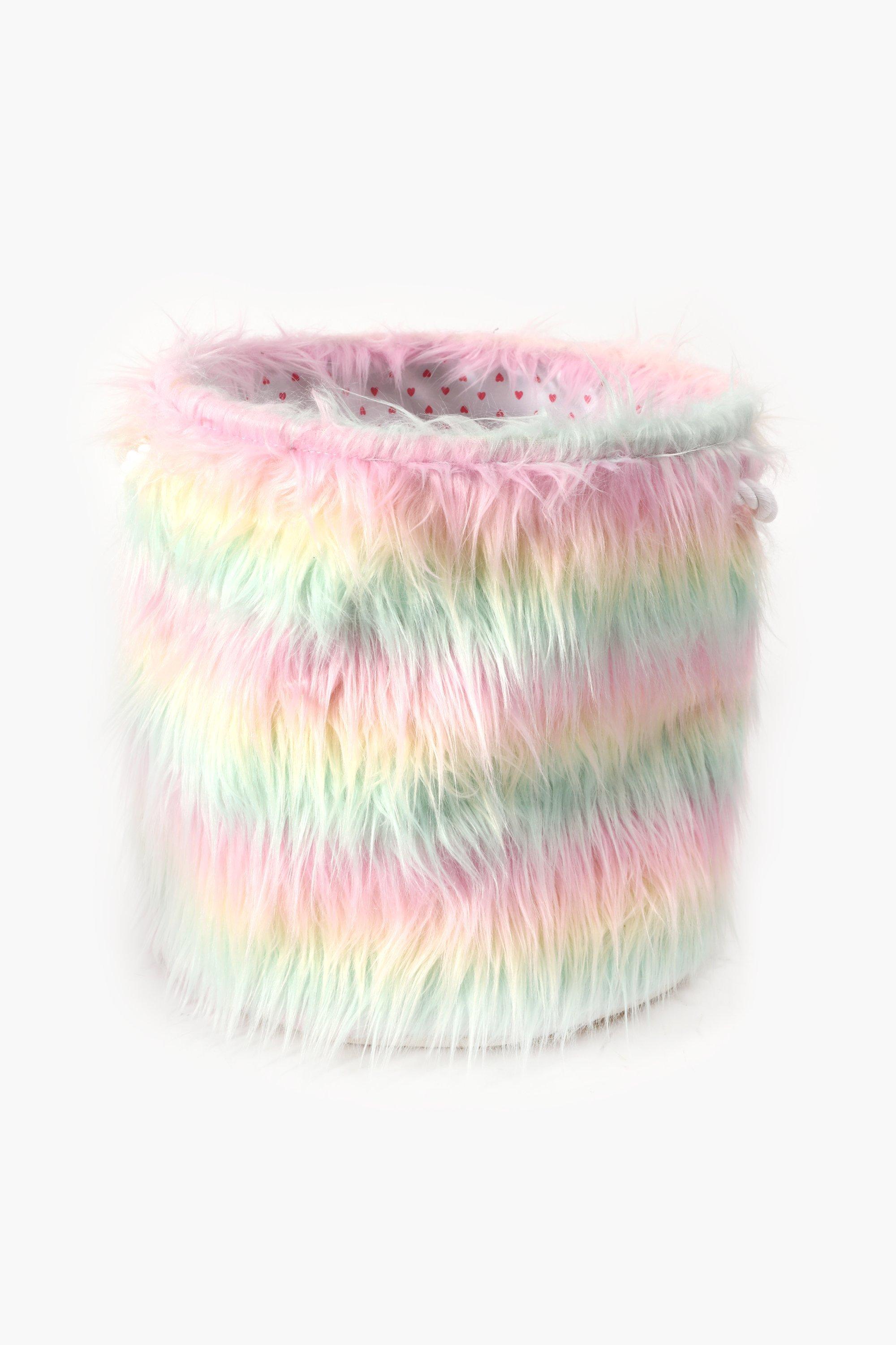 Long Faux Fur Storage