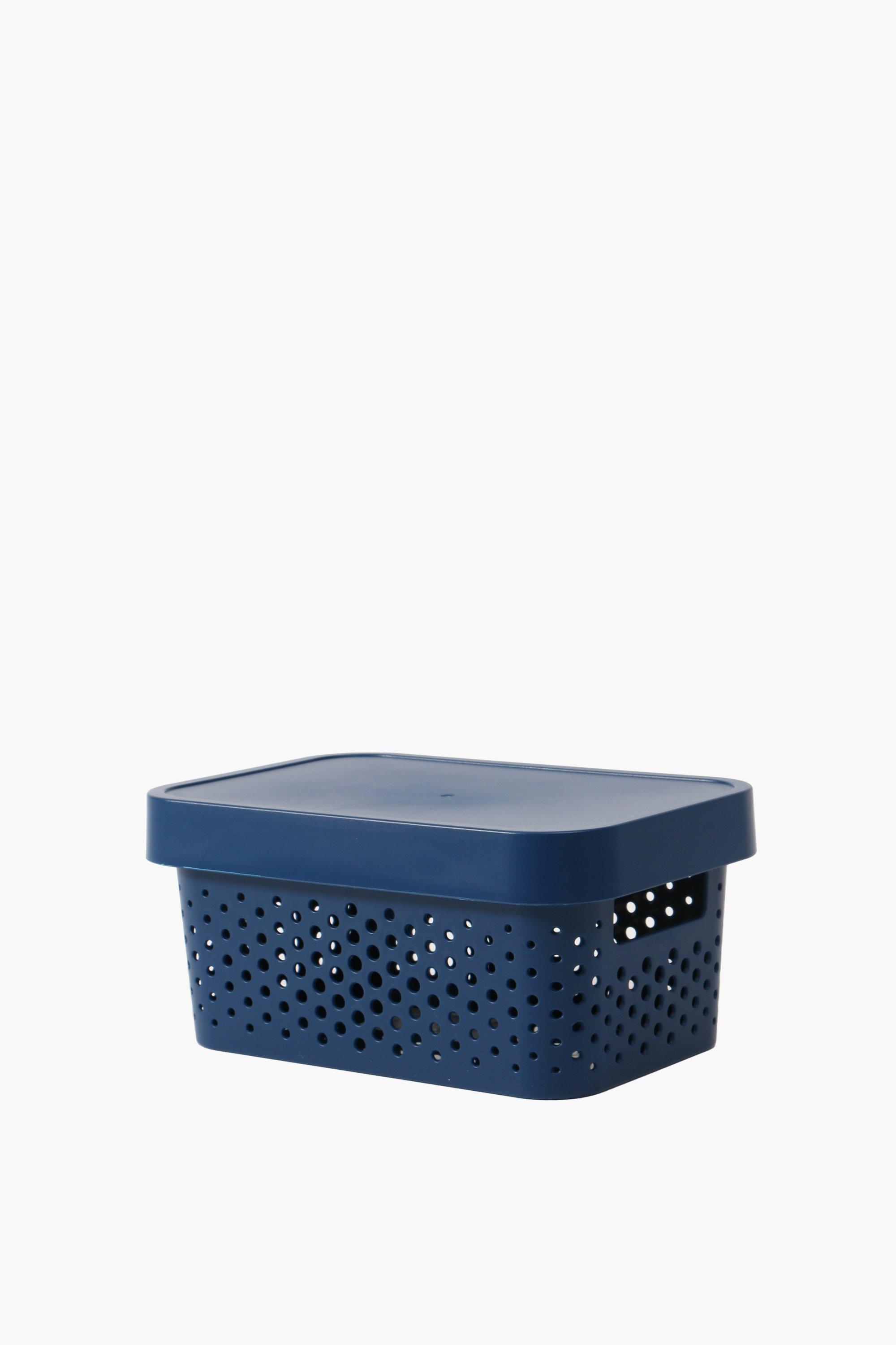 Plastic Dot Basket Small