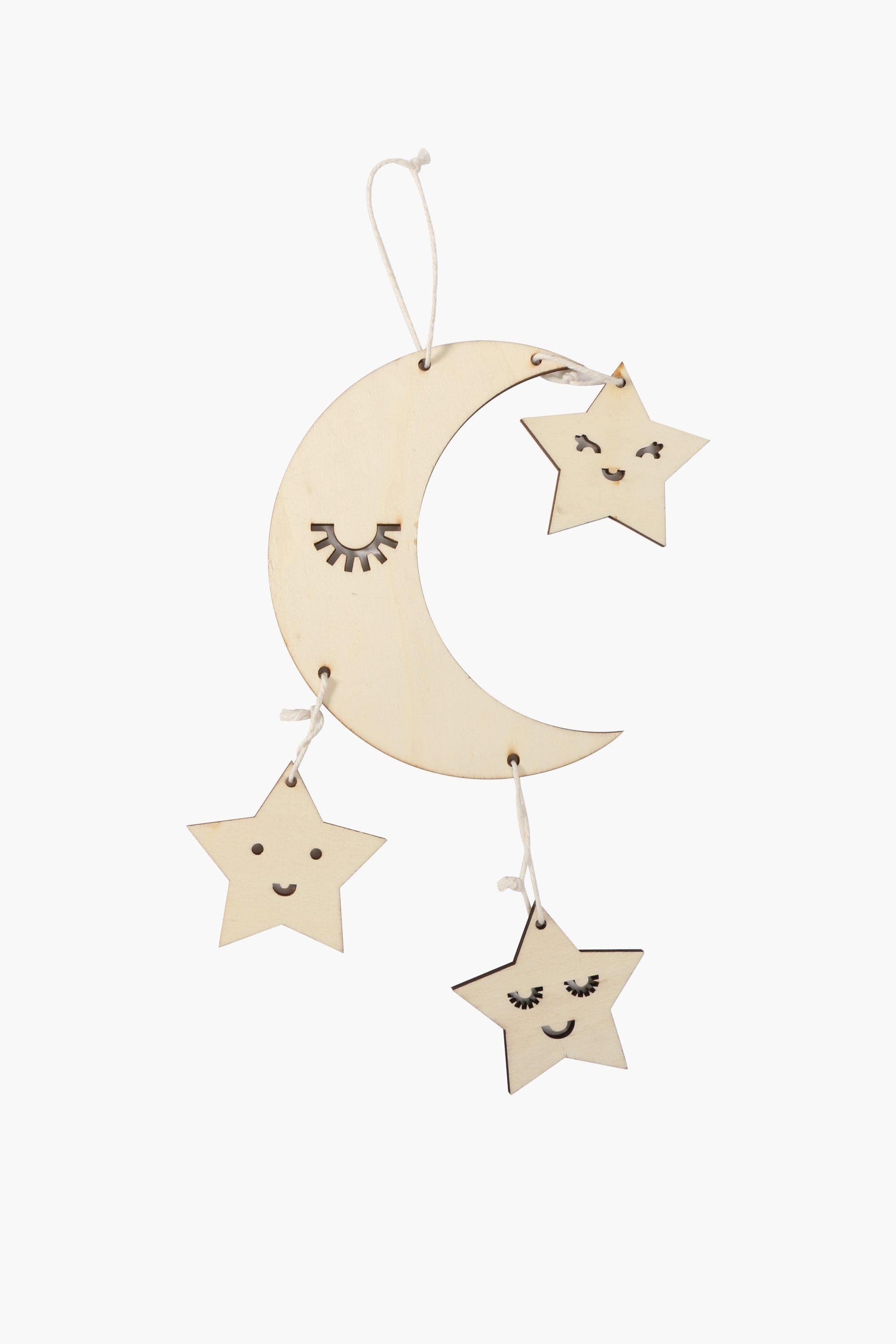 Hanging Moon And Star Sign