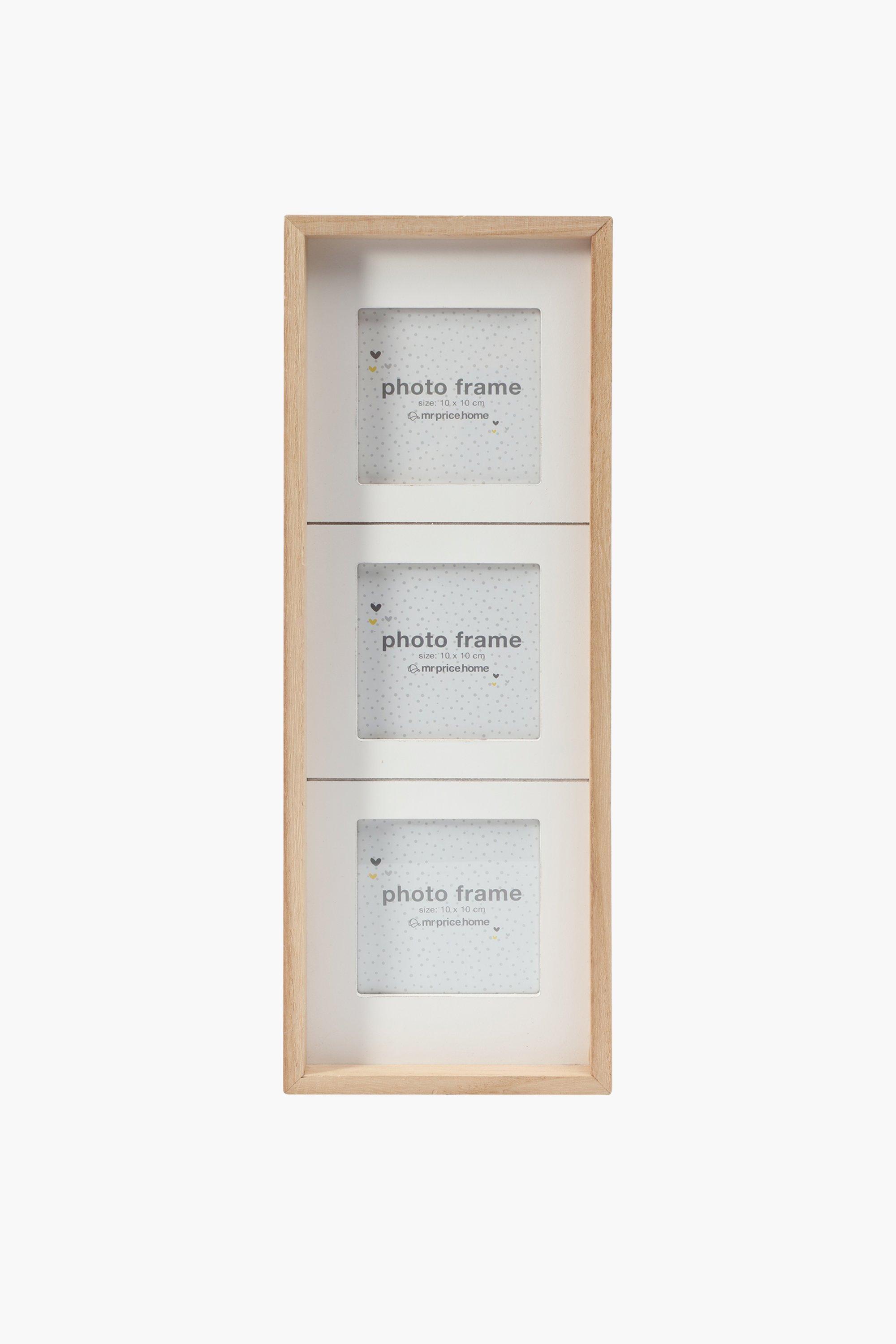 3 Picture Wooden Frame
