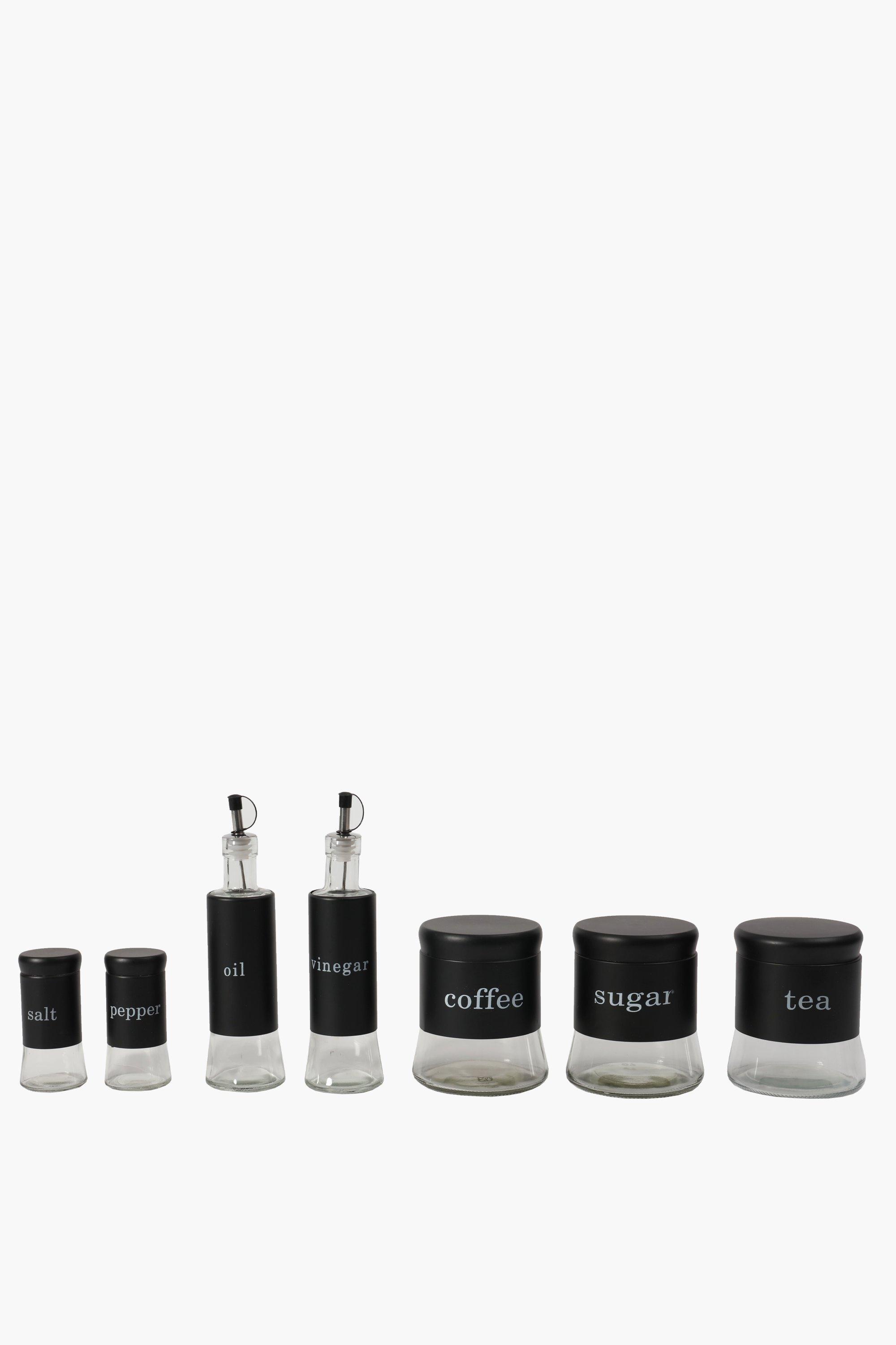 7 Piece Glass Storage Set