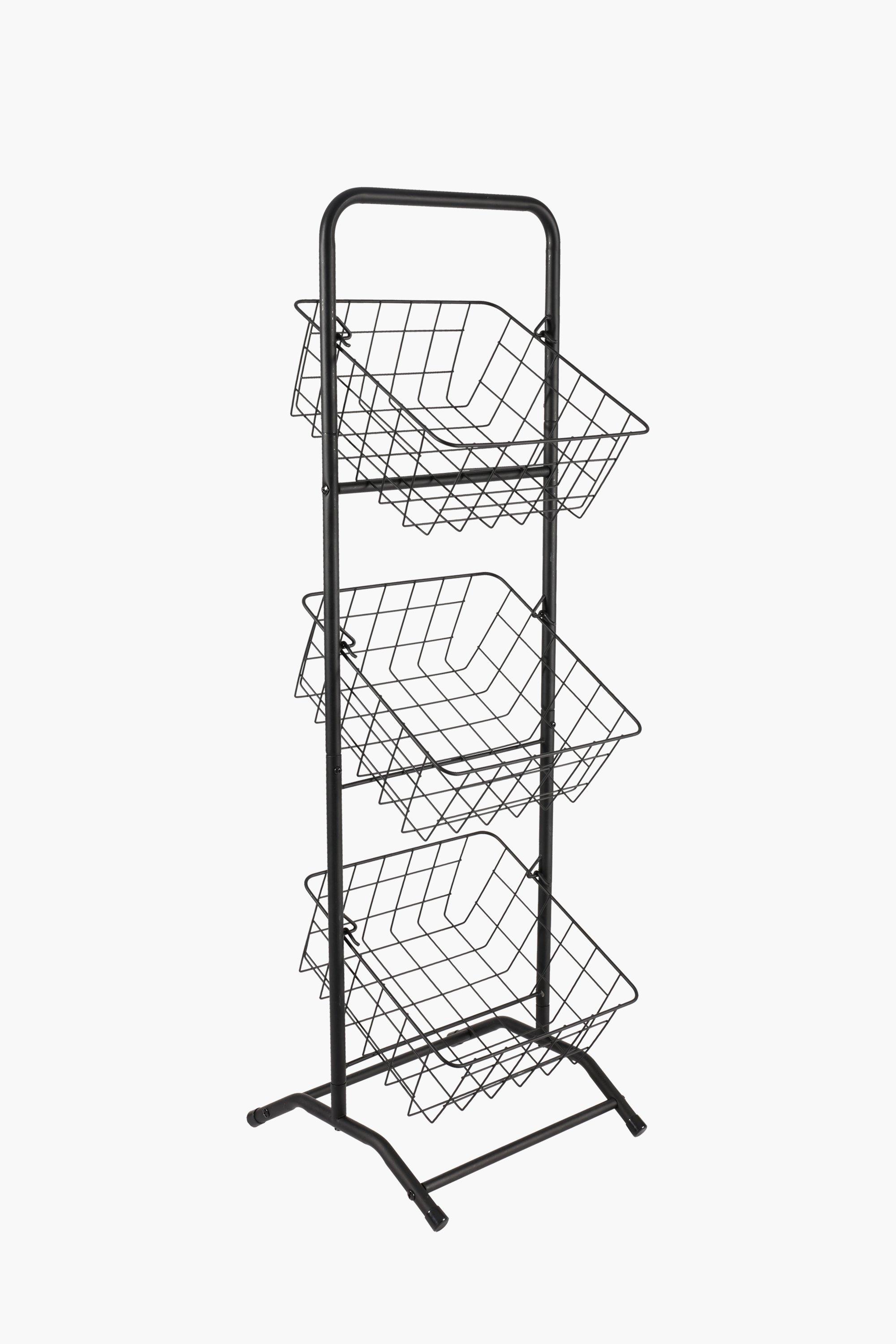 3 Tier Powder Coated Vegetable Rack