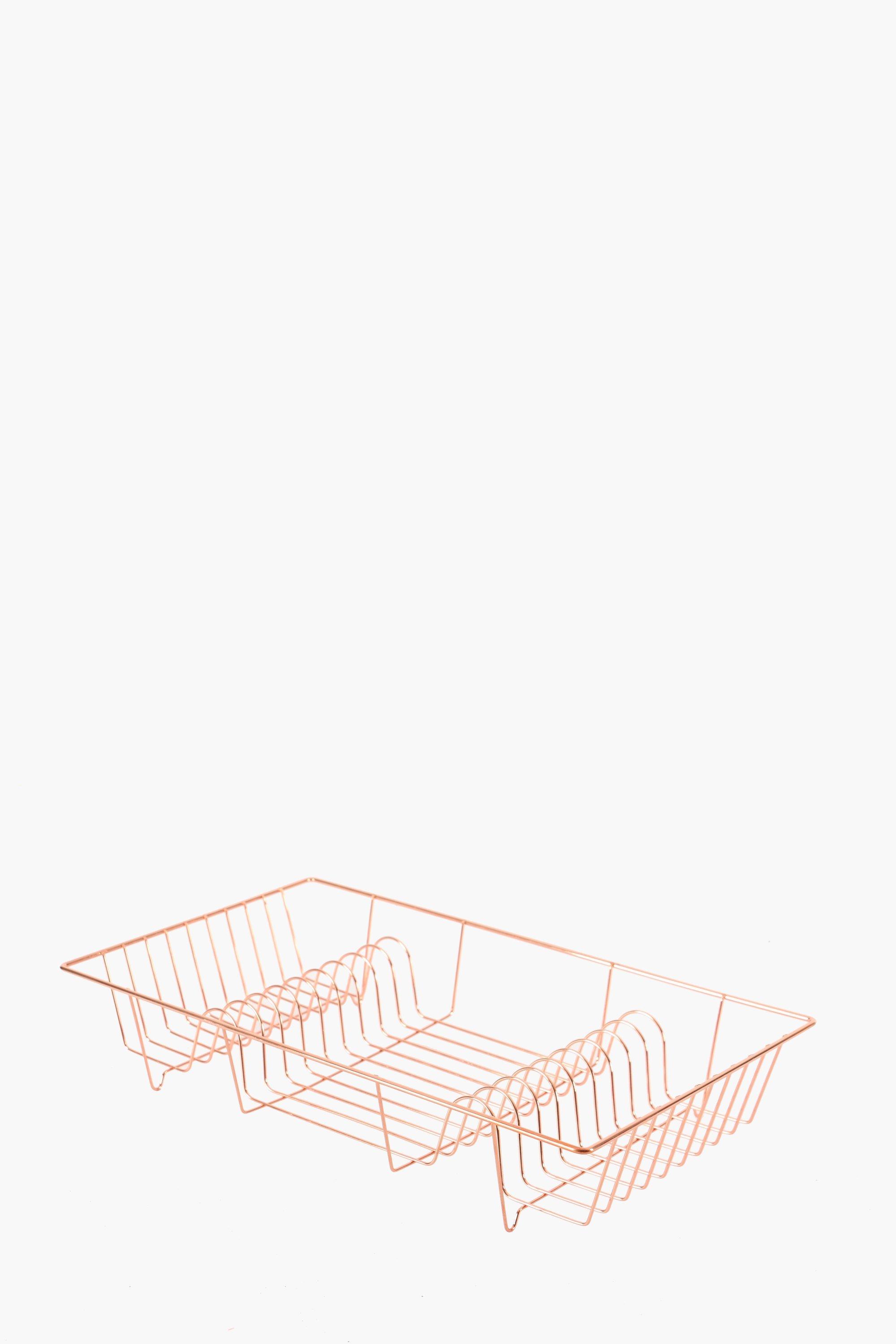 Copper Double Dish Rack