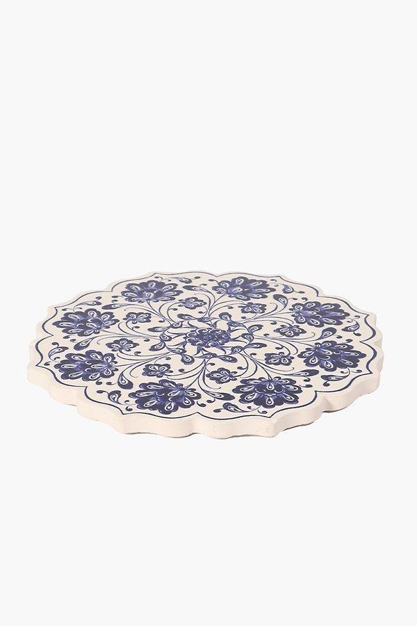 Floral Ceramic Trivet
