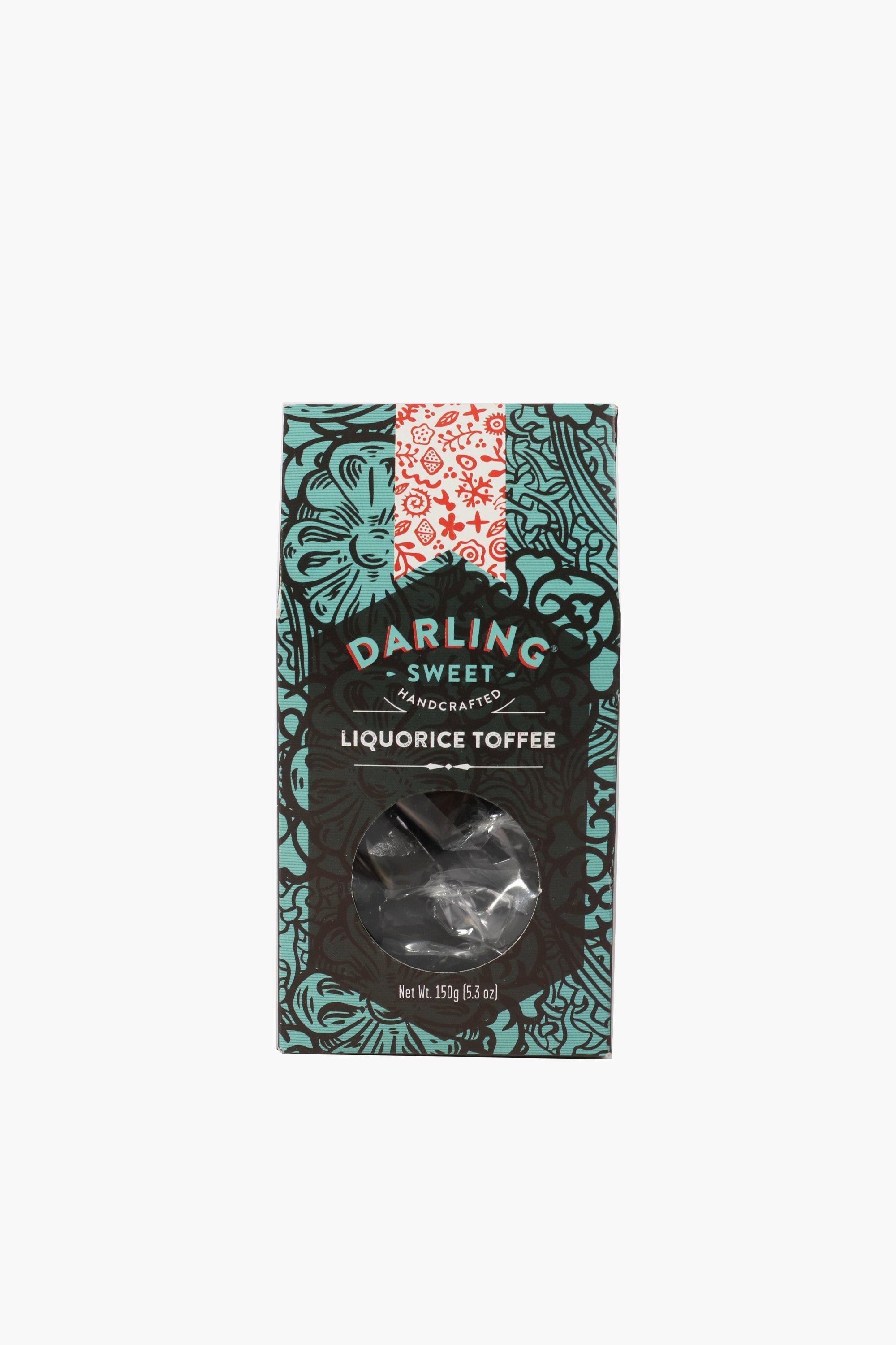 Darling Liquorice Toffee, 150g