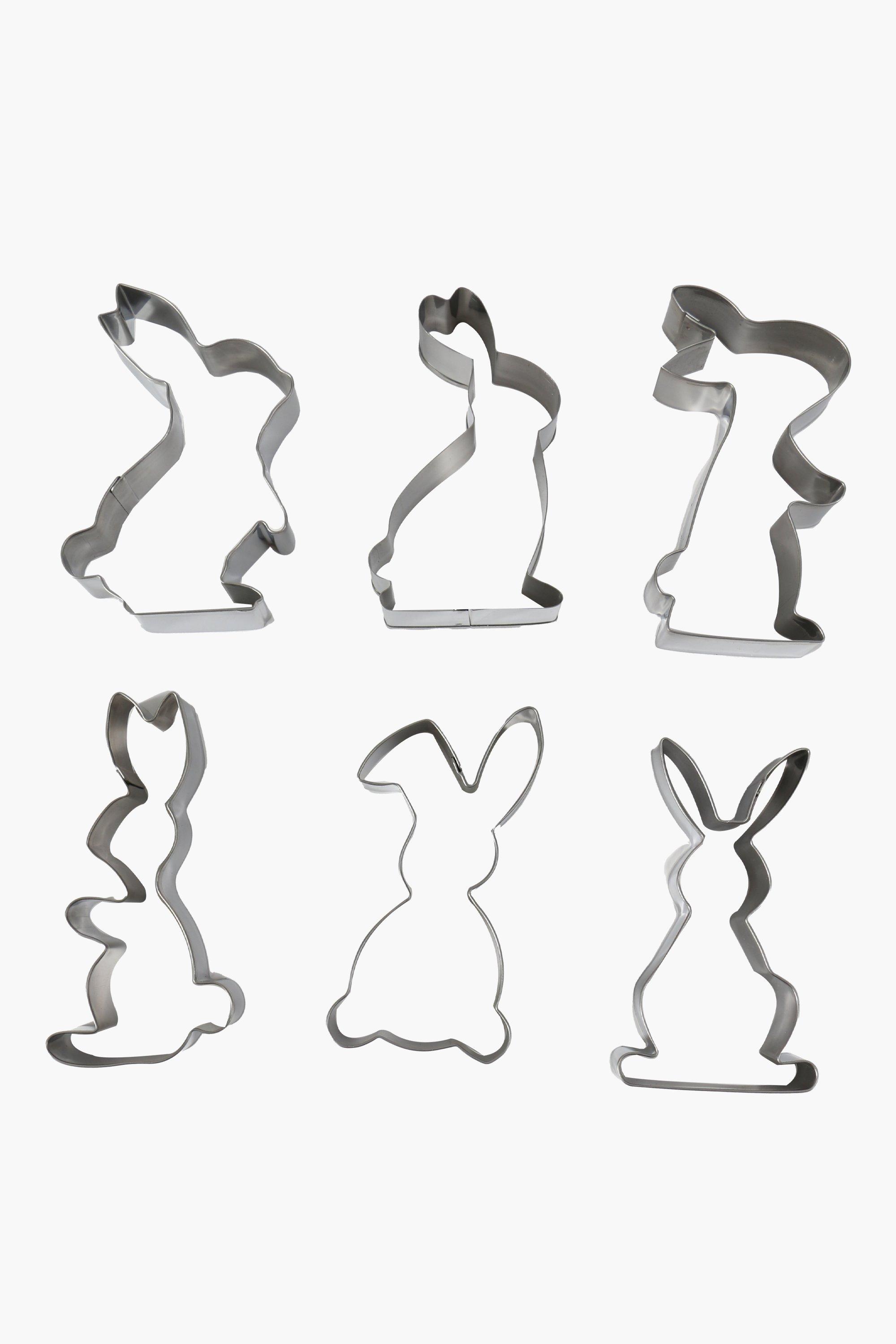 6 Piece Bunny Cookie Cutter