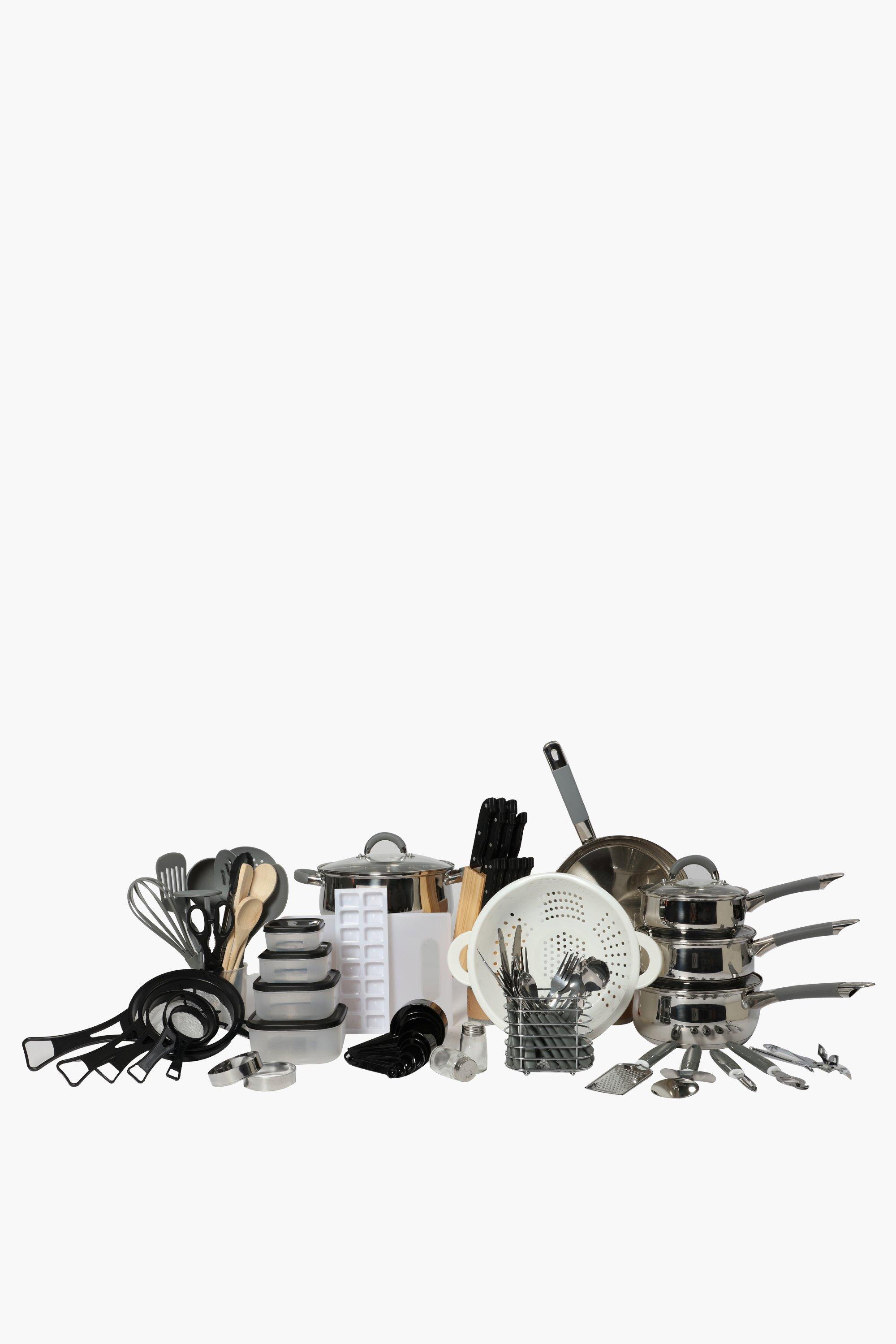 80 Piece Kitchen Starter Set