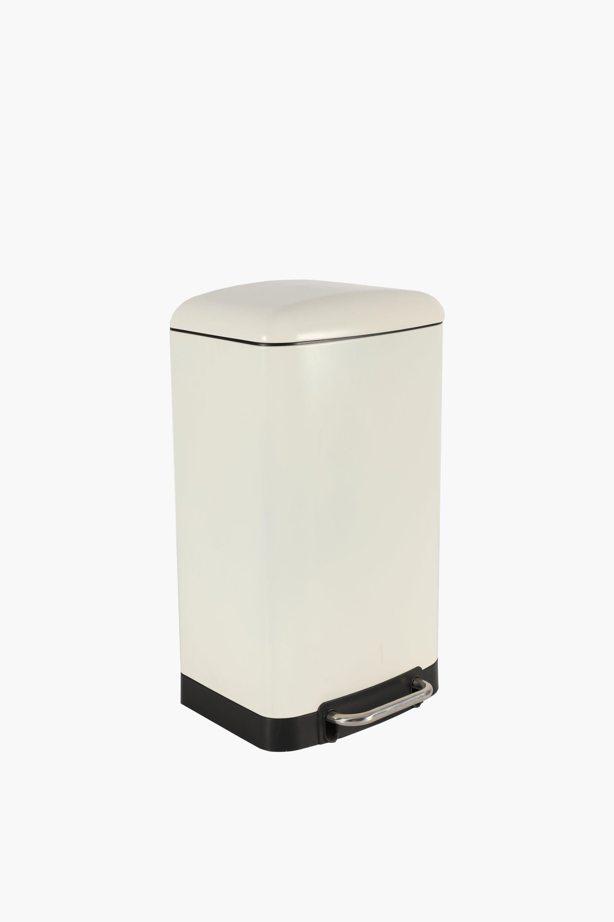 Stainless Steel Rectangle Step Dustbin, 30l
