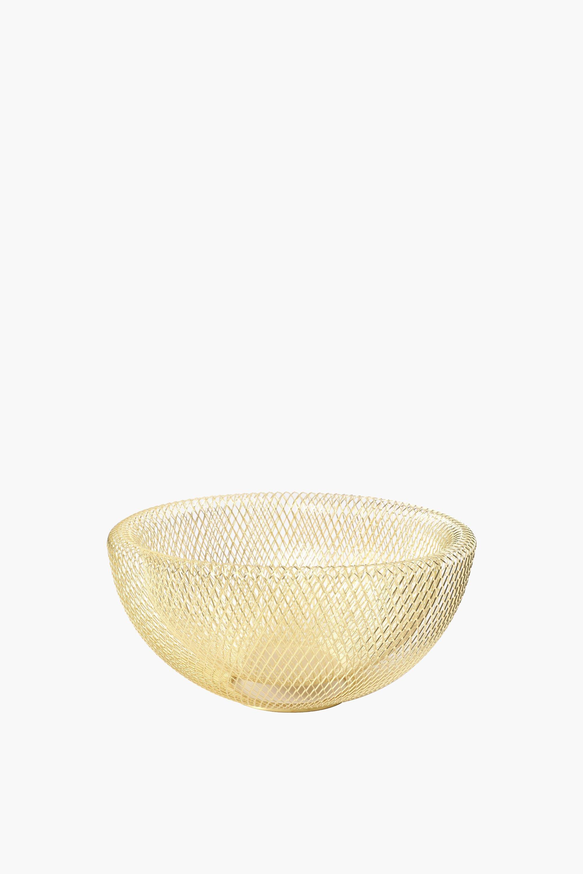 Metallic Mesh Bowl, Small