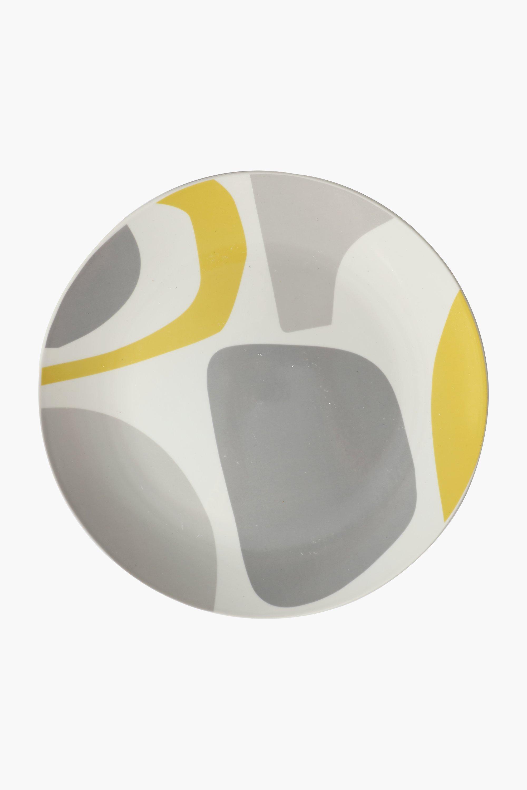 Porcelain Decal Dinner Plate