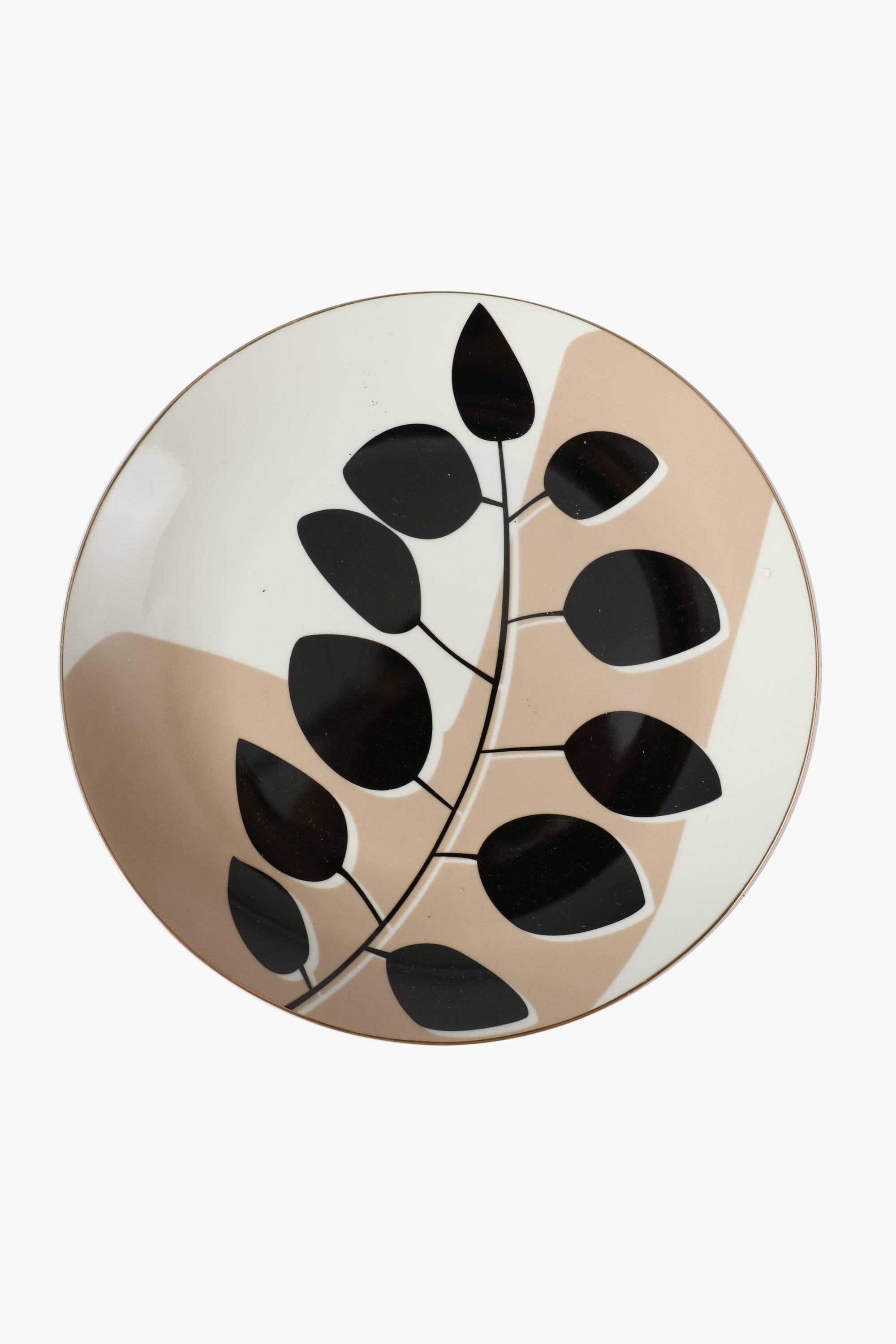 Brenda Porcelain Decal Dinner Plate