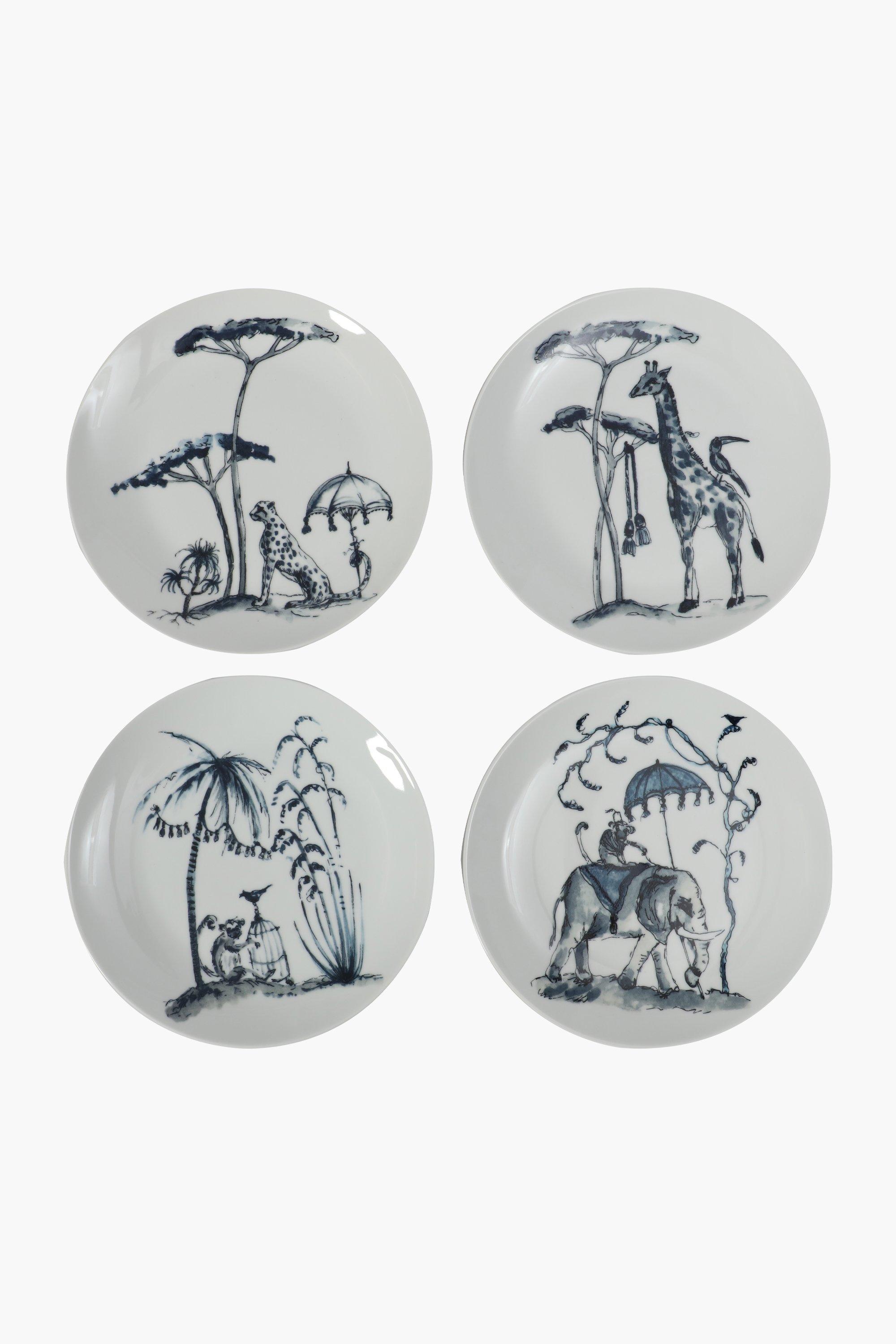4 Pack Wilding Side Plates
