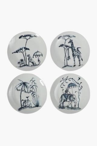 4 Pack Wilding Side Plates