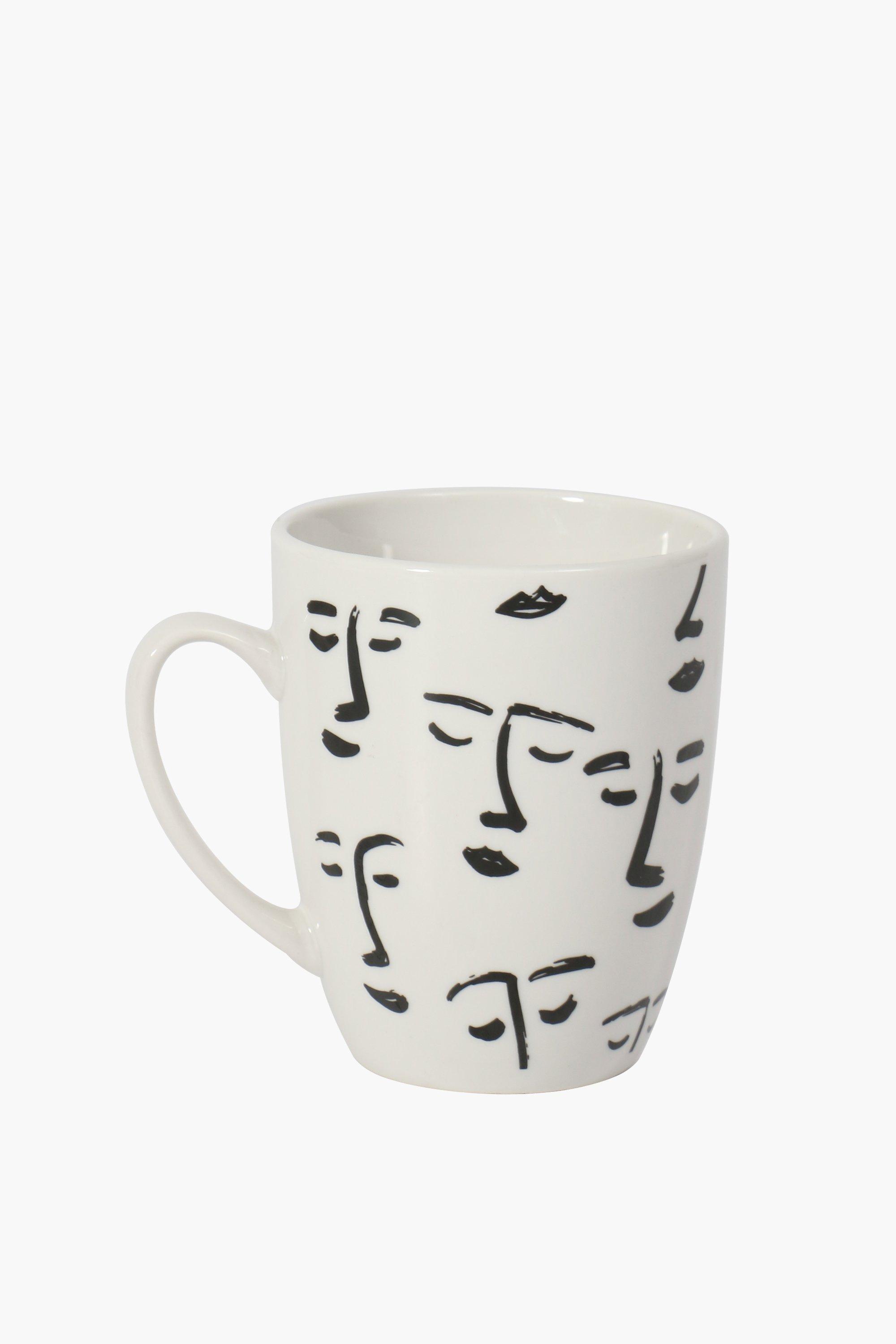 Faces Decal Mug