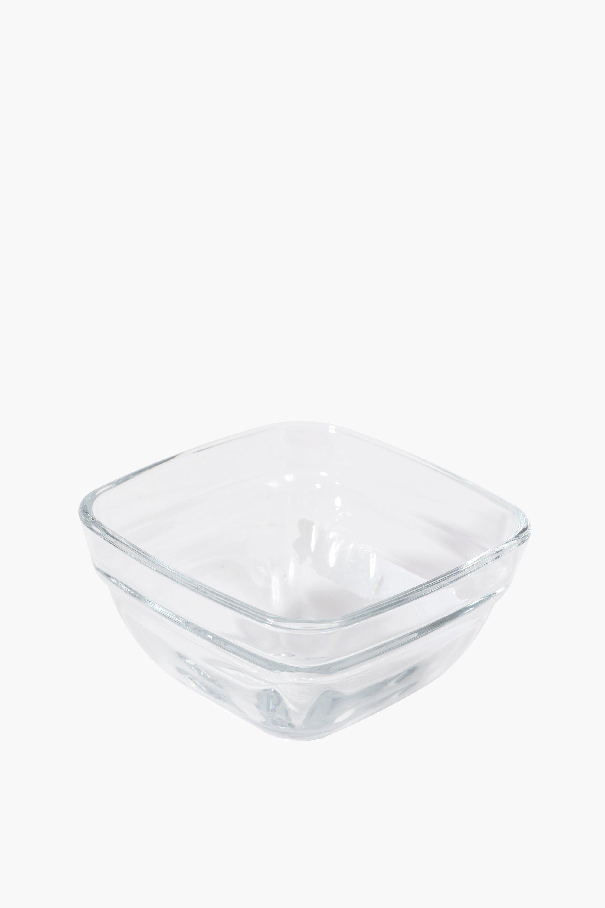 Square Glass Salad Bowl