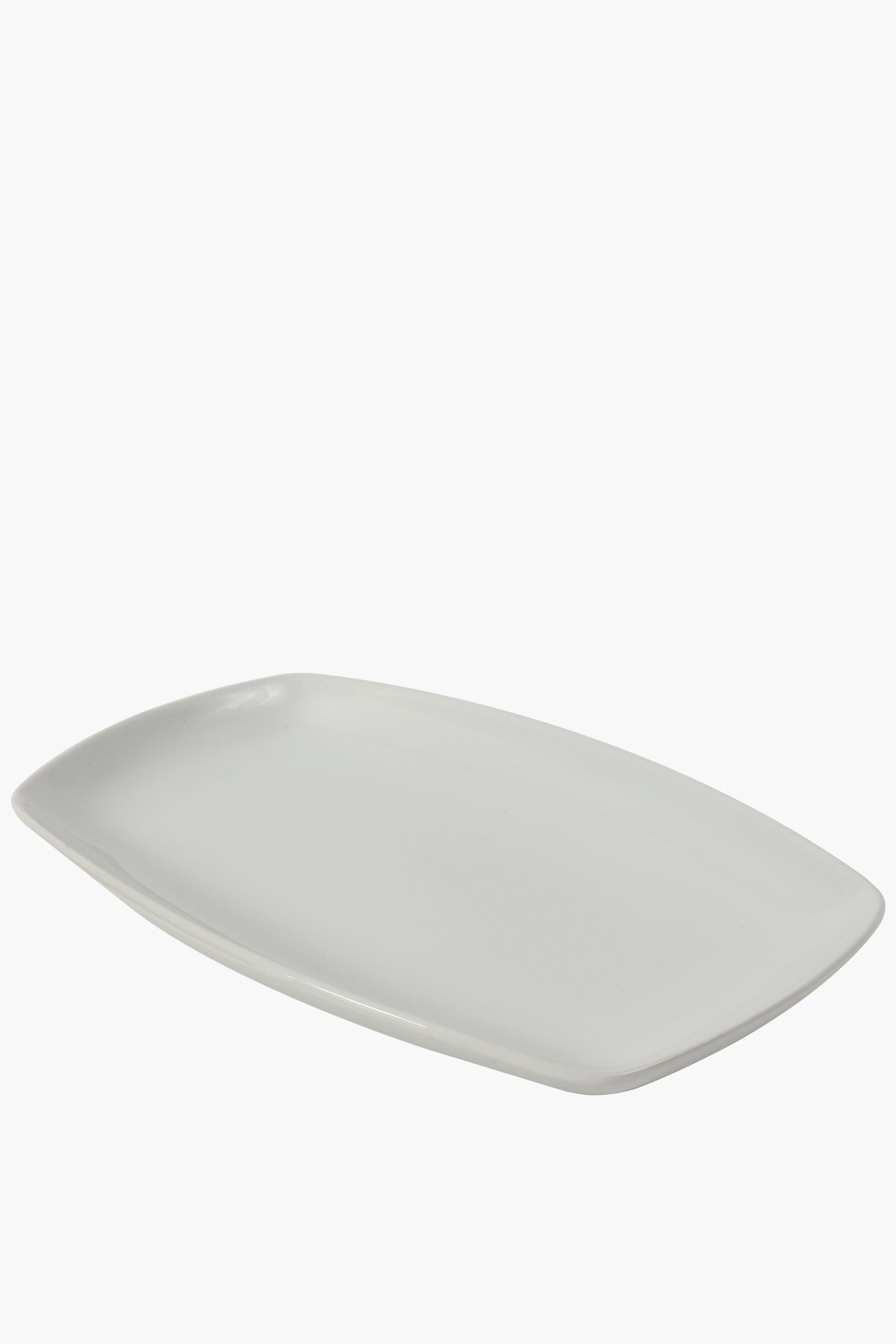 Rectangular Stoneware Platter Large