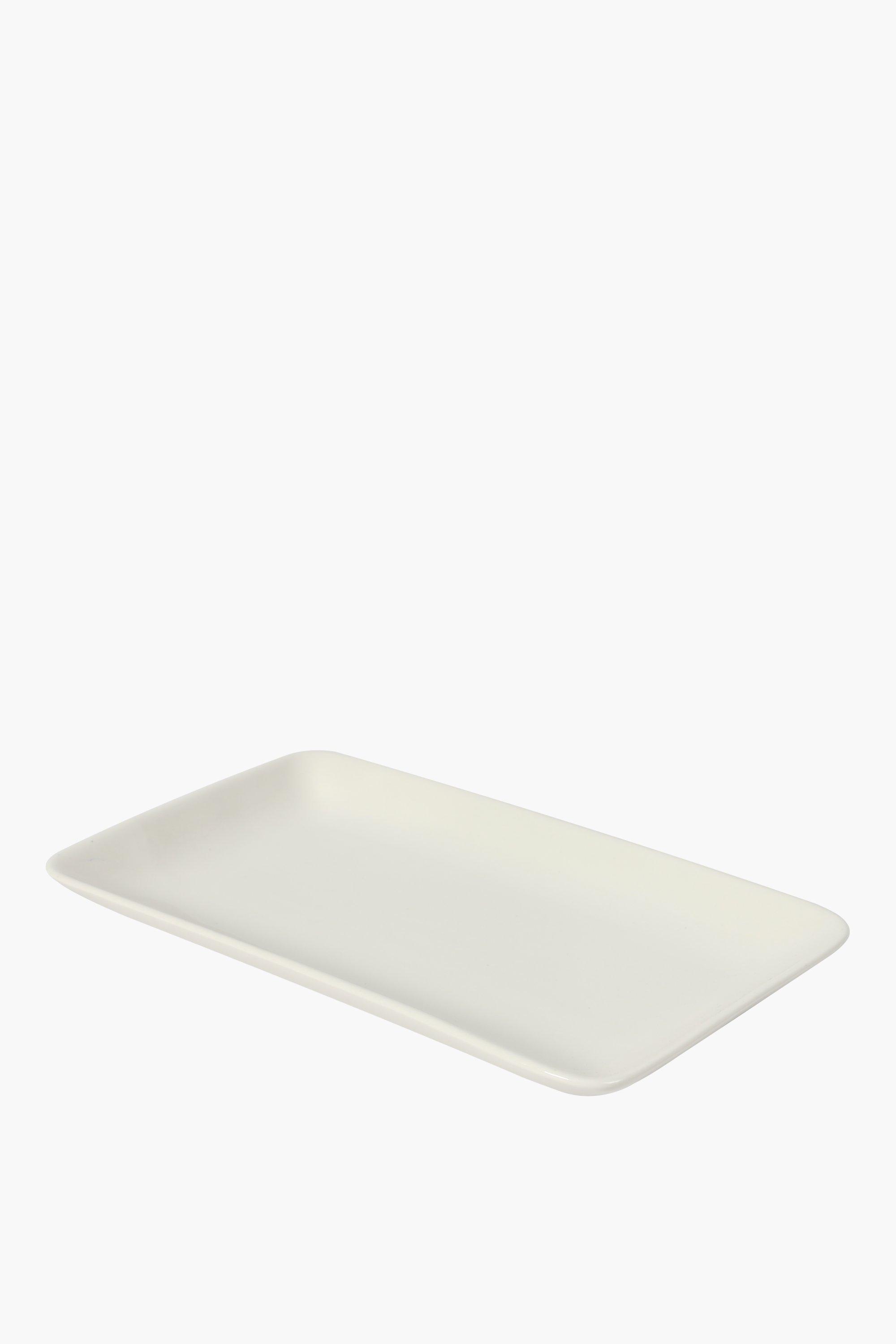Stoneware Rectangle Platter Large