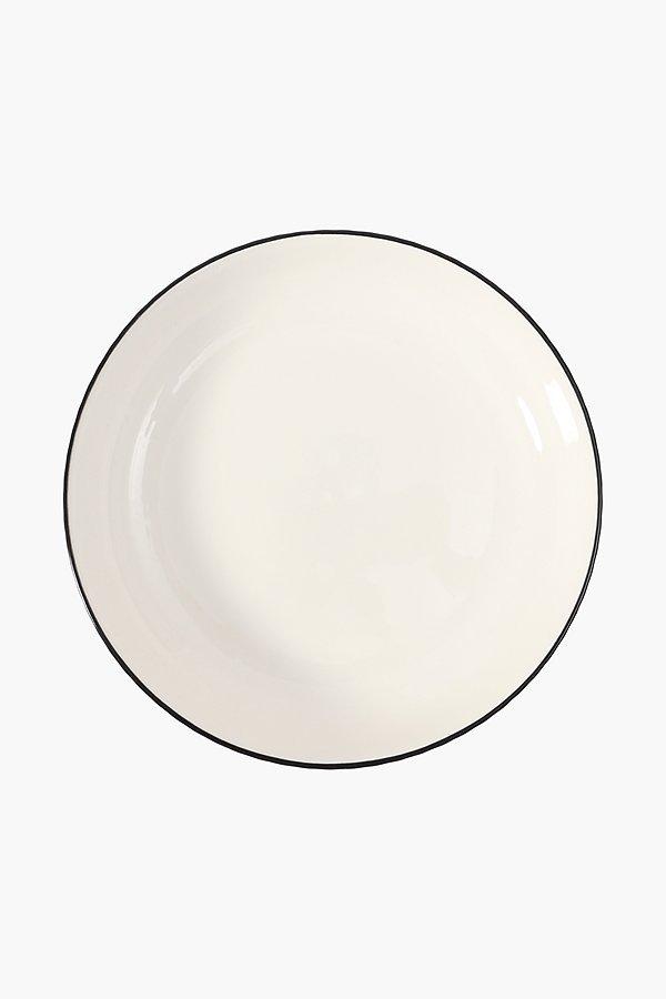 Fluted Rim Serving Plate Medium