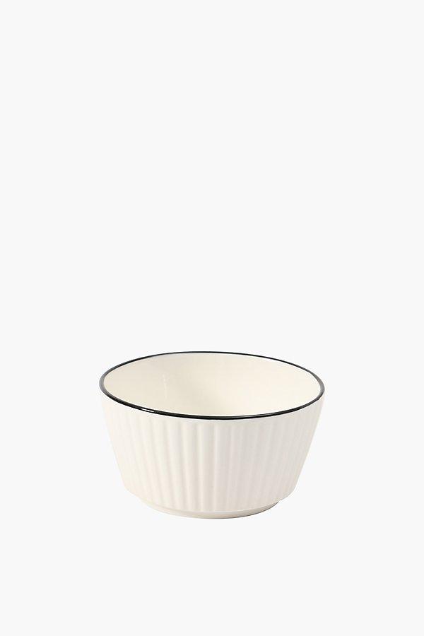 Fluted Rim Serving Bowl Small