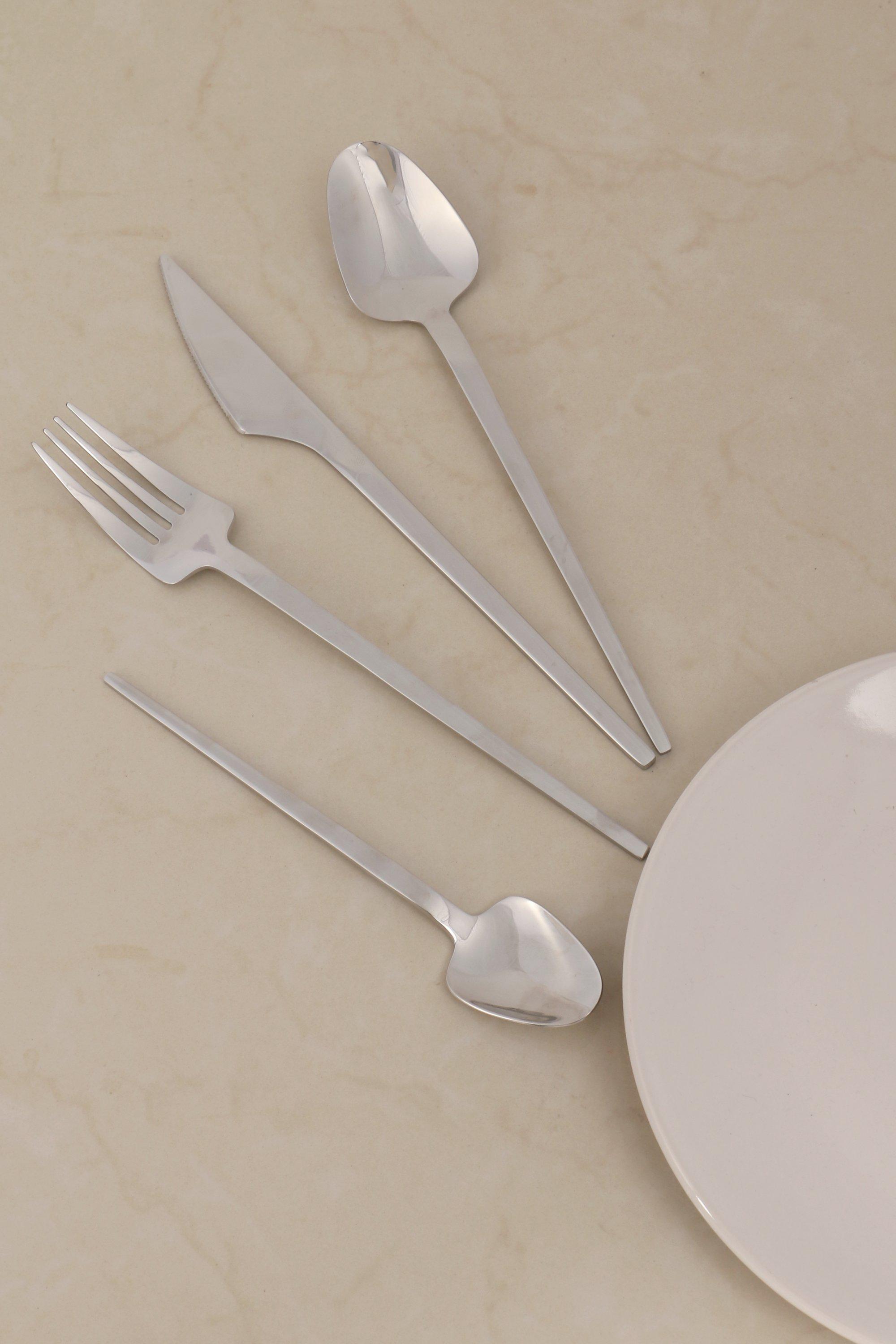 12 Piece Sleek Cutlery Set