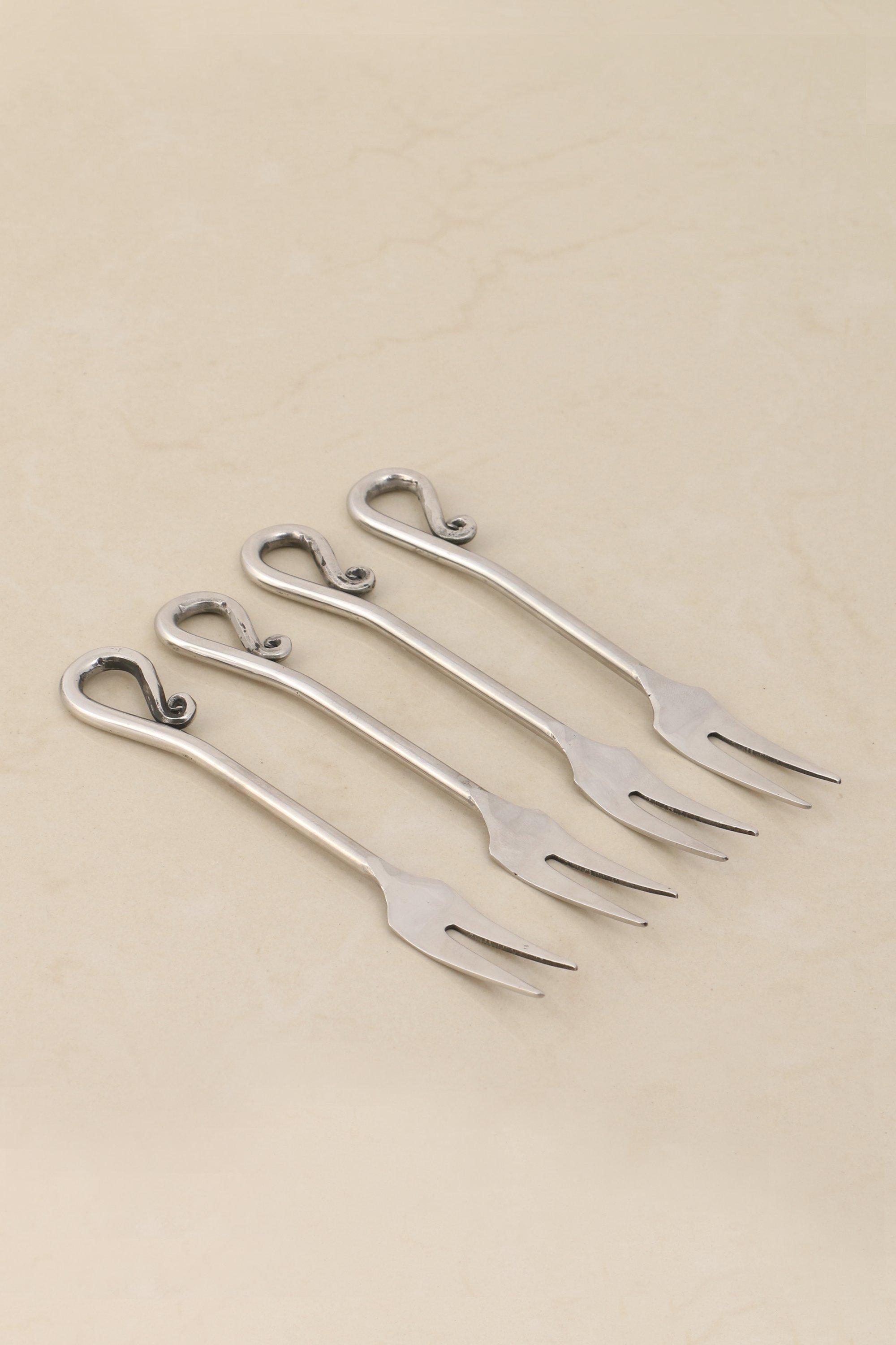 4 Pack Coil Handle Forks