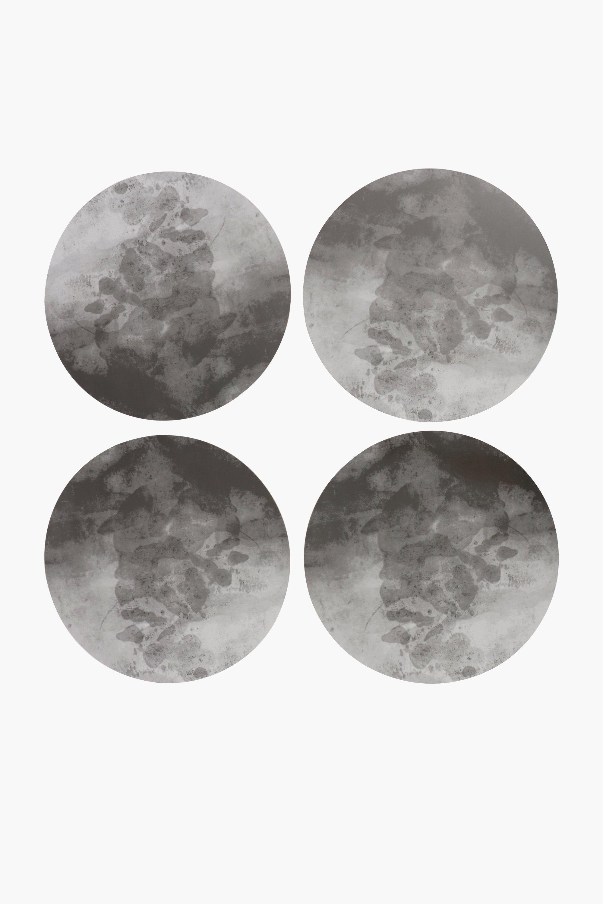 4 Simone Marble Cork Placemats