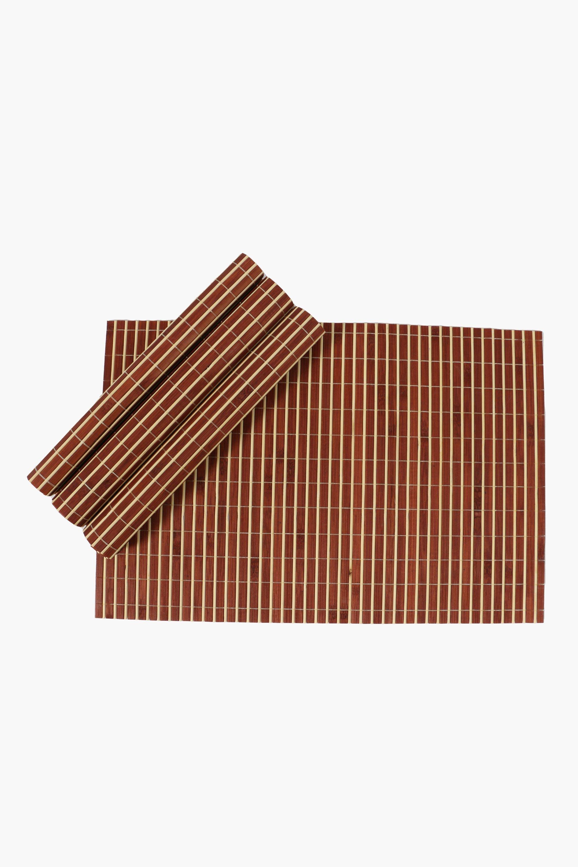 4 Pack Bamboo Placemats