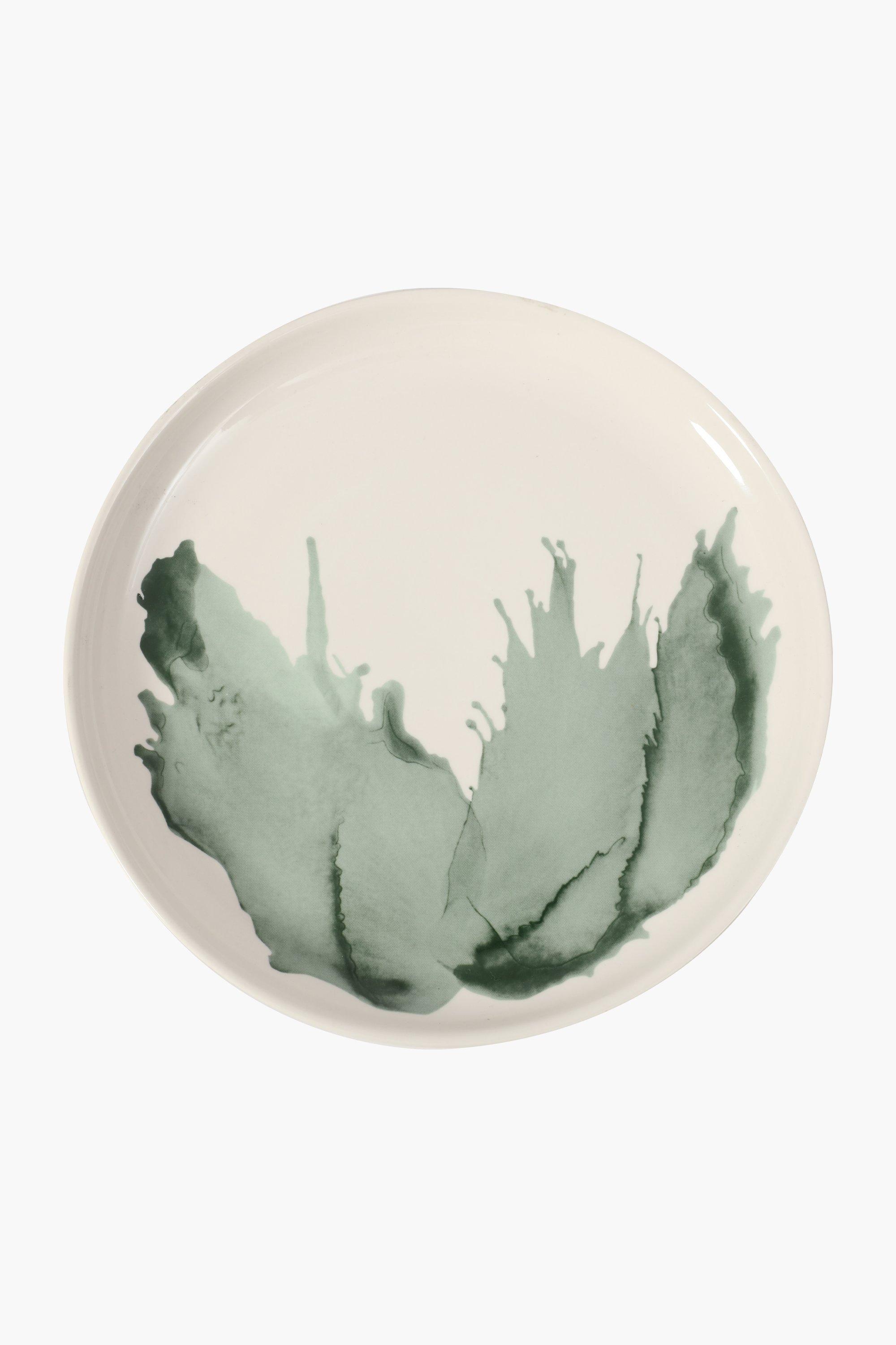 Ceramic Swirl Dinner Plate