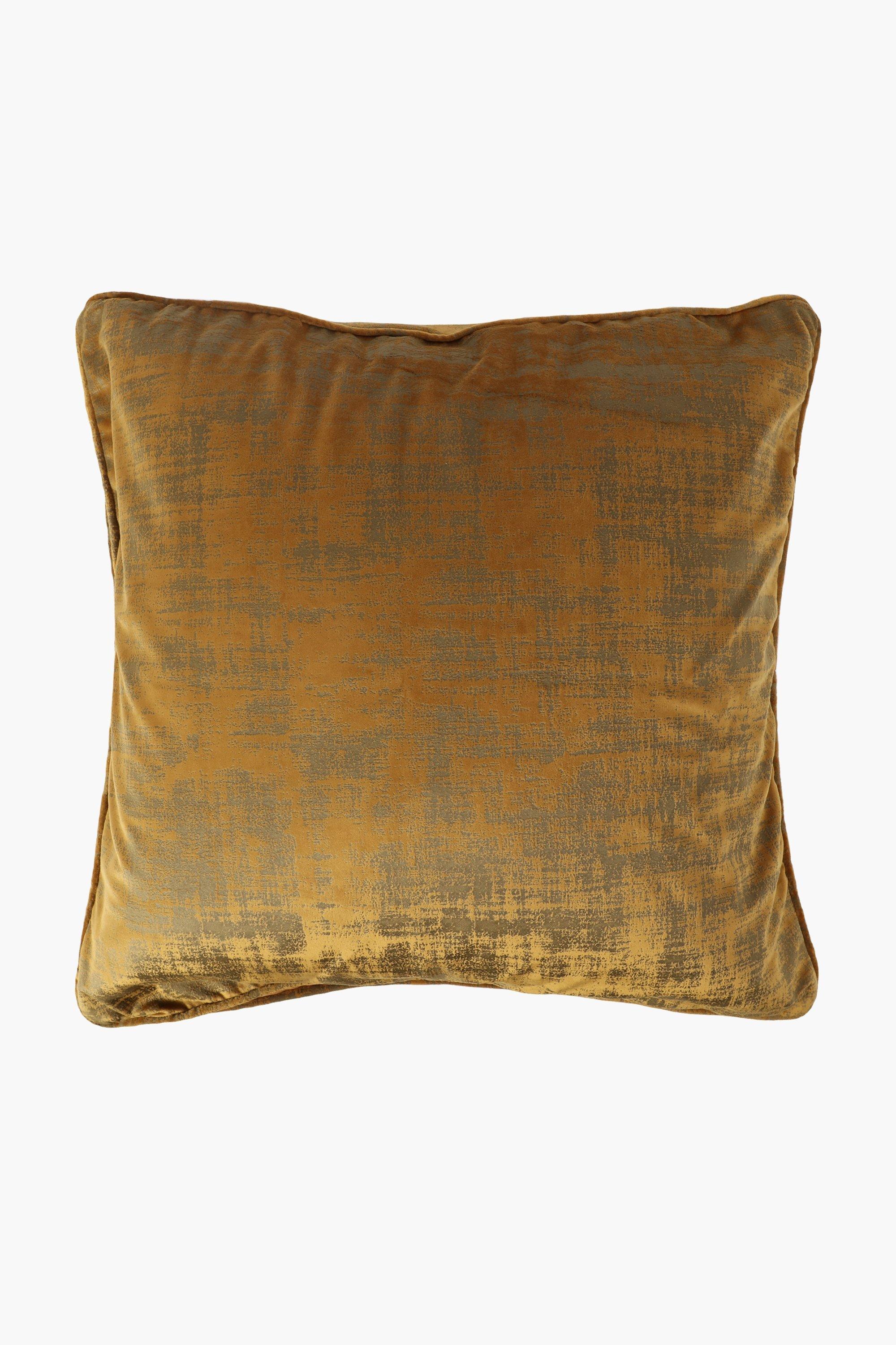 Velvet Fleck New York Feather Scatter Cushion, 60x60cm