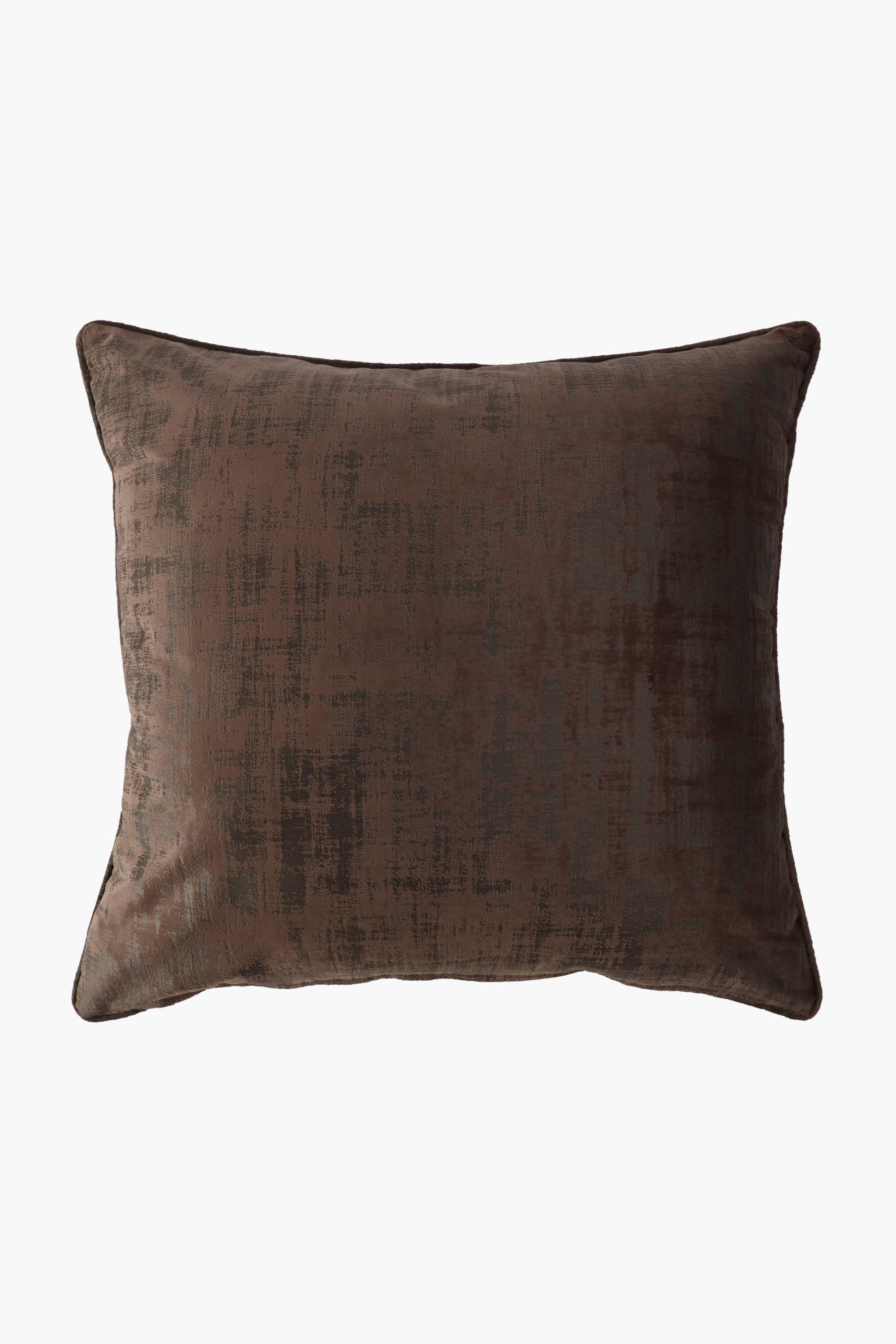 Velvet Fleck New York Feather Scatter Cushion, 60x60cm