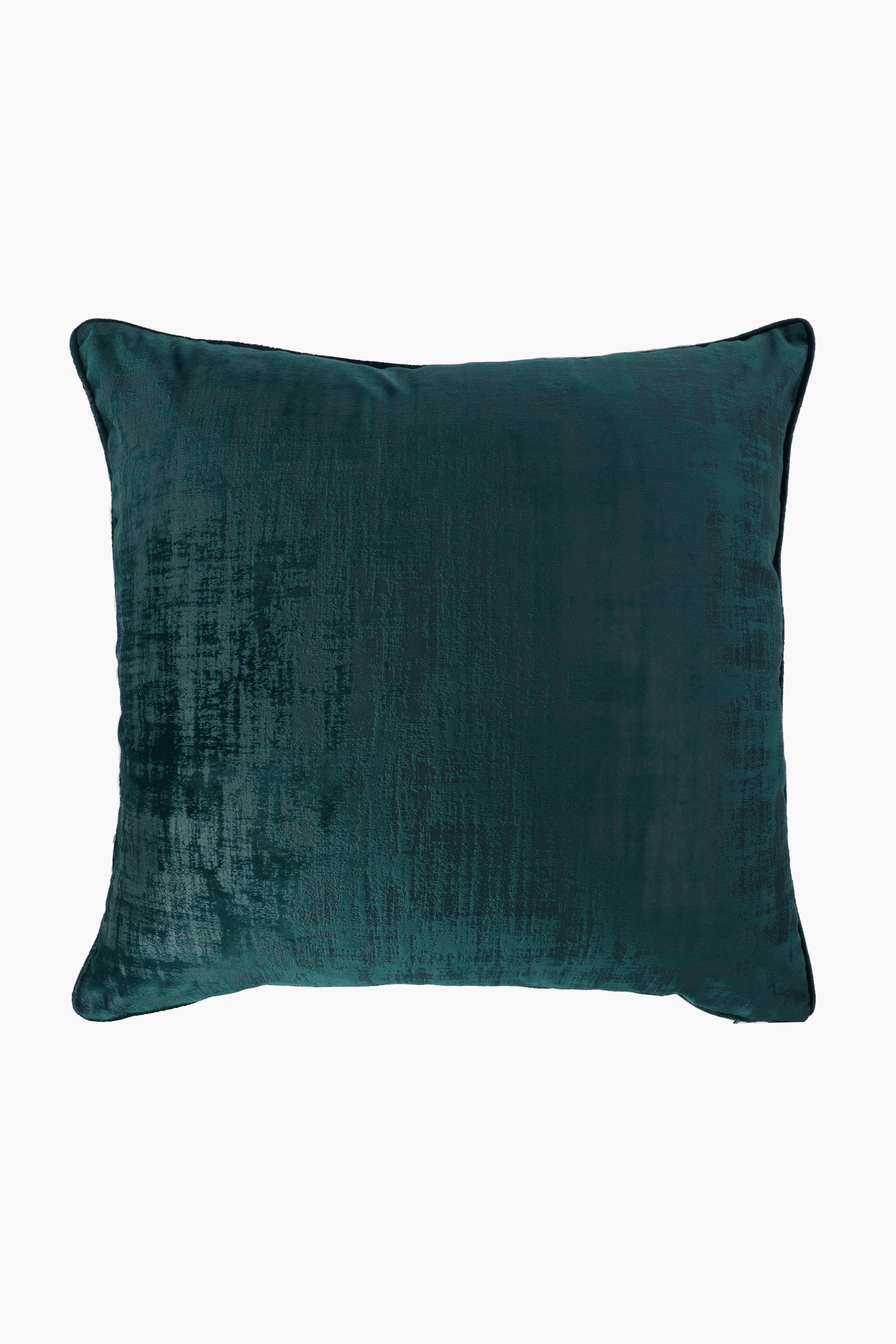 Velvet Fleck New York Feather Scatter Cushion, 60x60cm