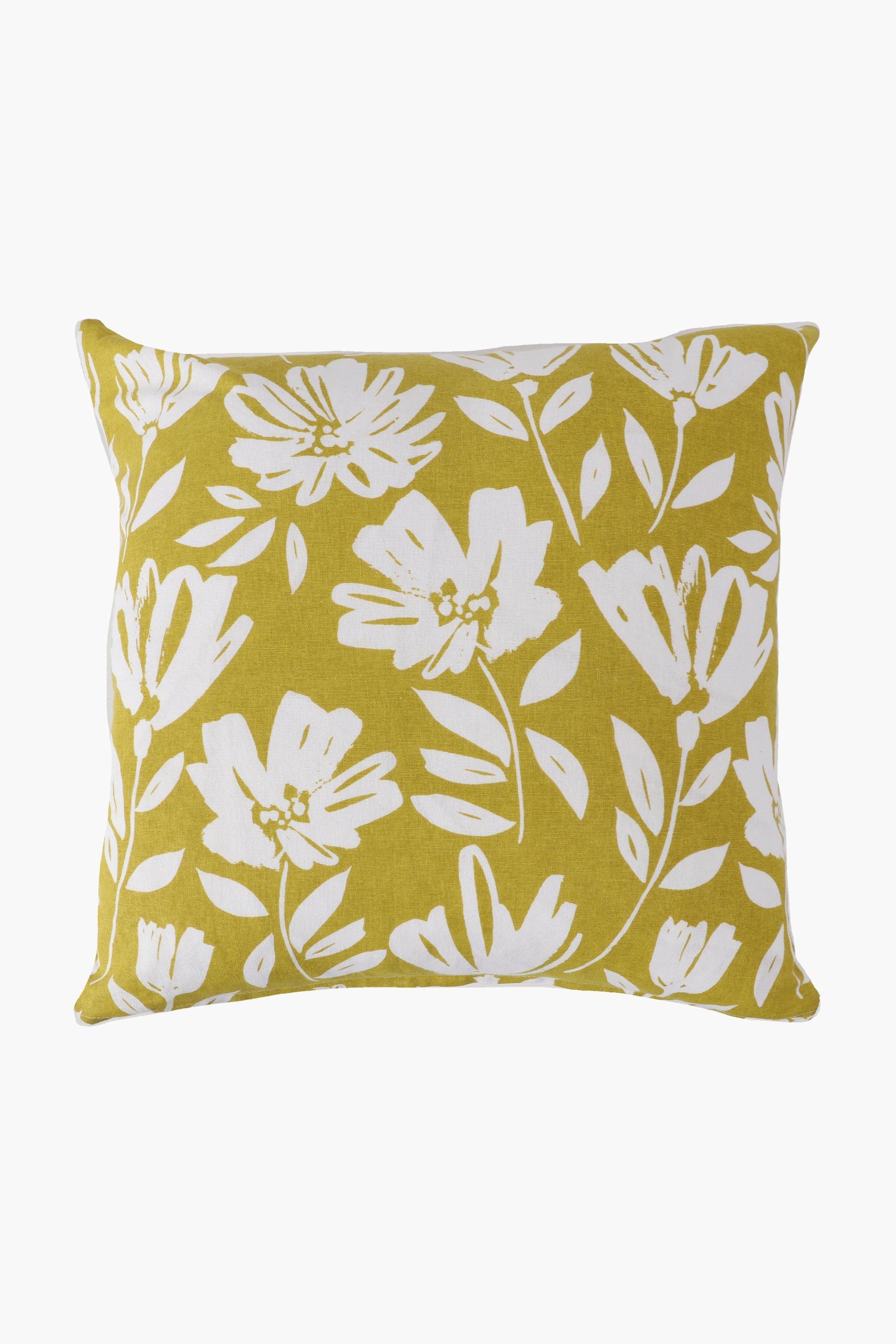 Printed Sheffield Daisy Scatter Cushion, 45x45cm