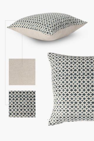 Printed Geometric Scatter Cushion 45x45cm