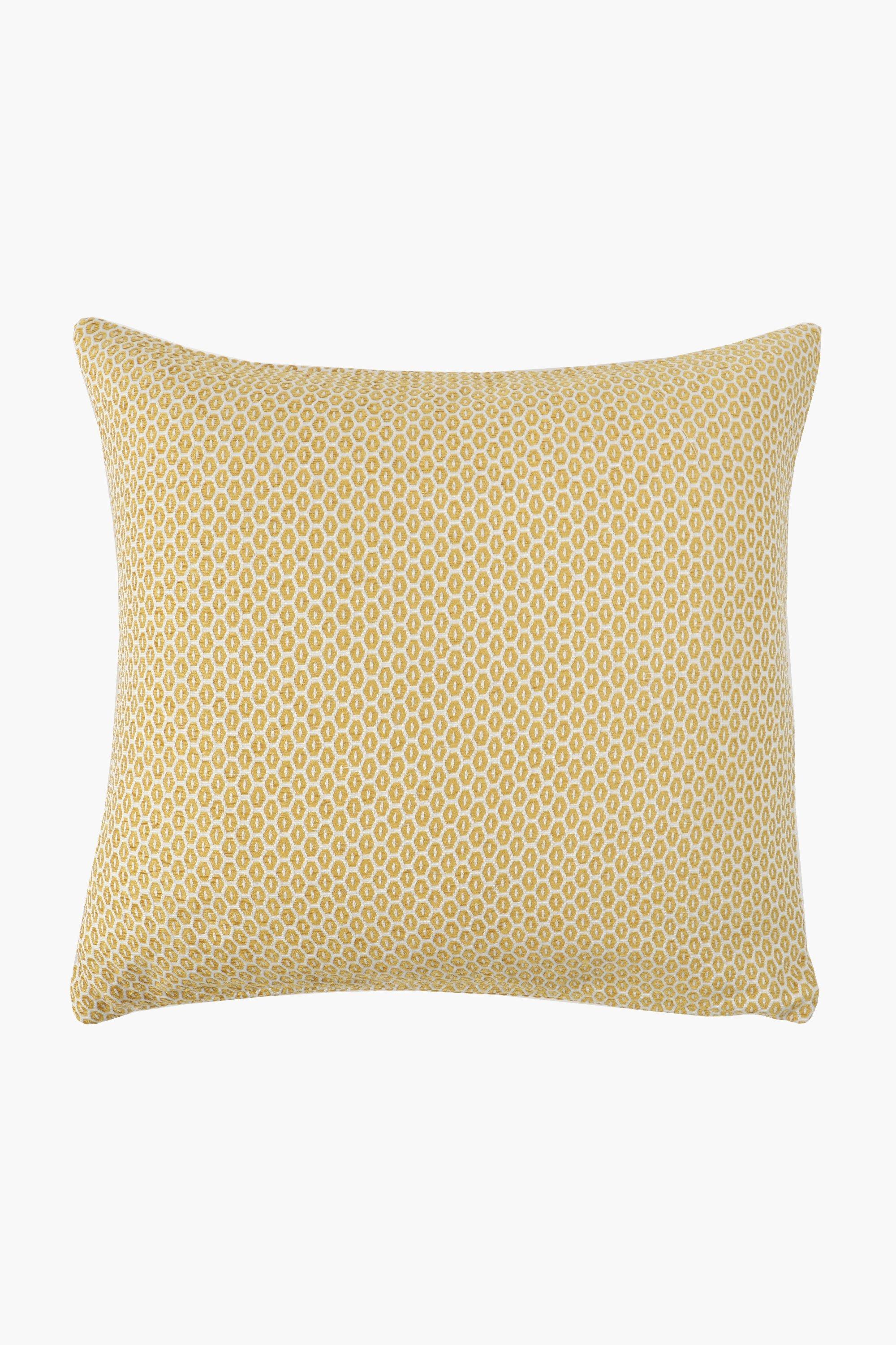 Chenille Devon Geometric Scatter Cushion, 50x50cm