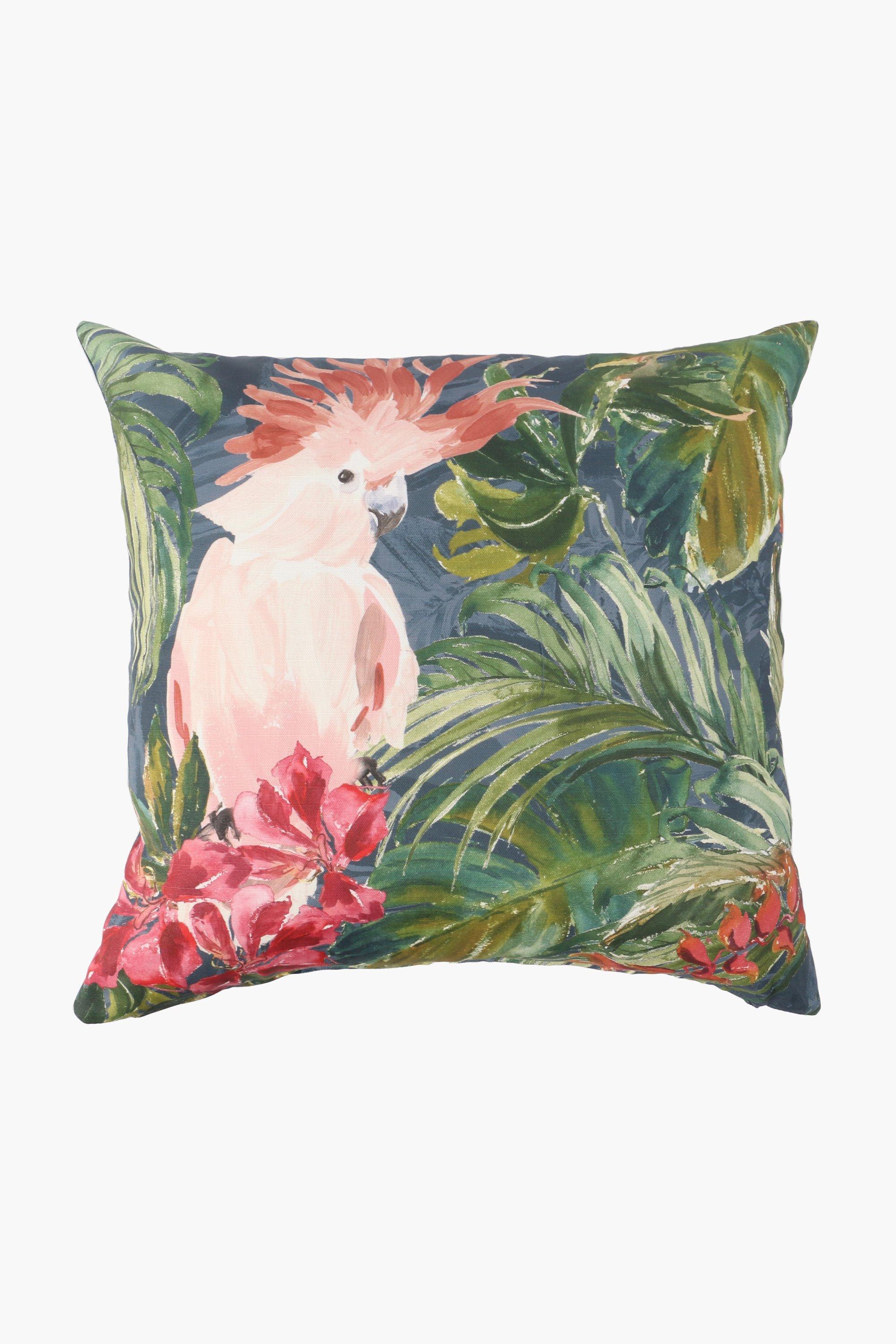 Printed Mogona Cockatoo Scatter Cushion 50x50cm