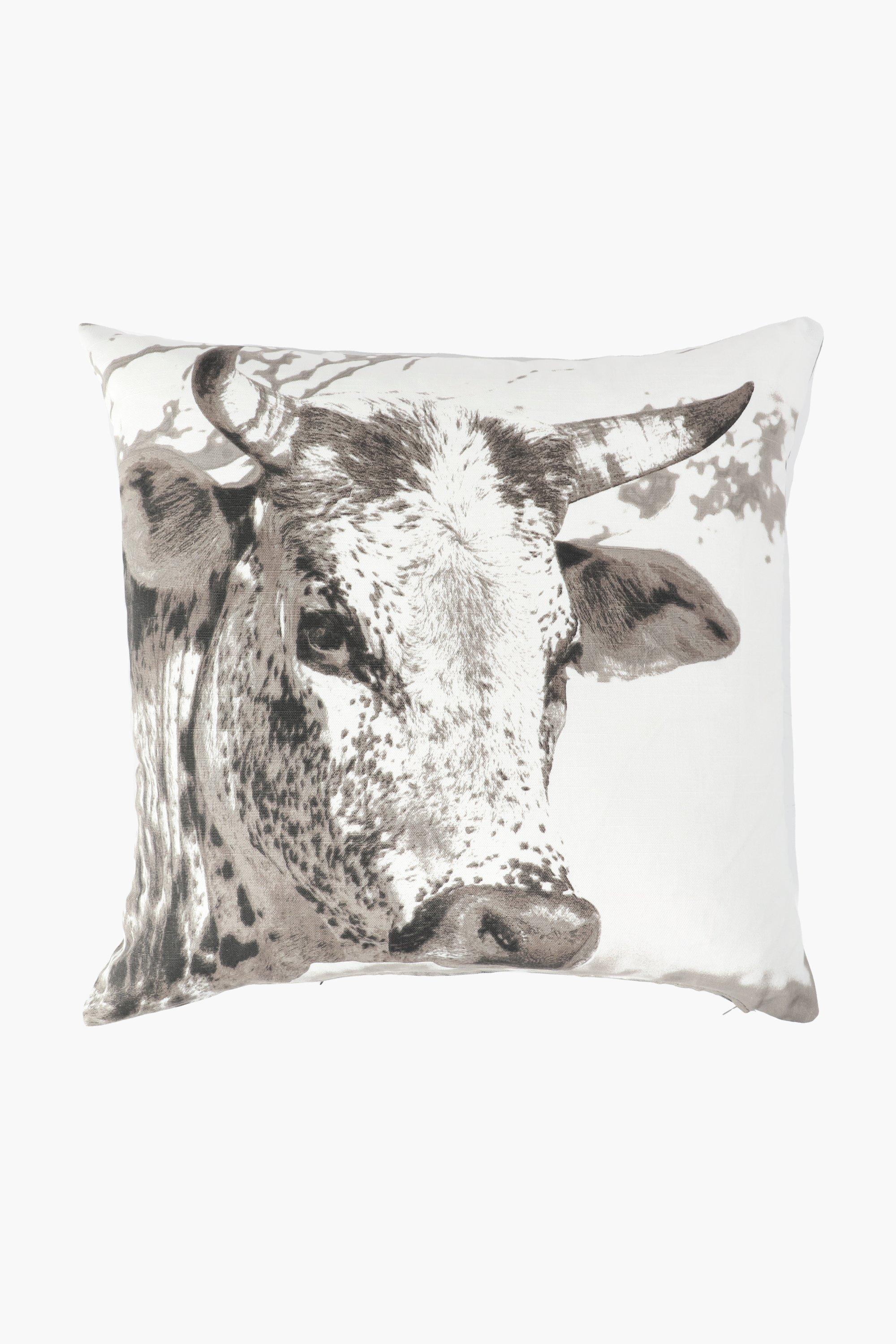 Printed Nguni Scatter Cushion 50x50cm