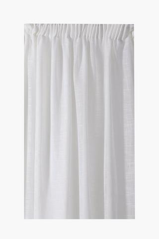 Two Way Slub Taped Curtain 230x218cm