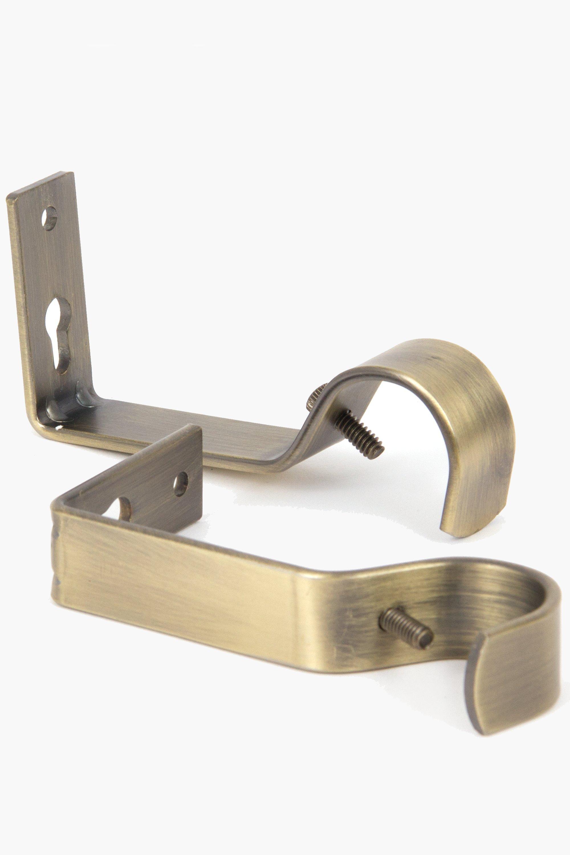 2 Pack Metal Brackets 25mm