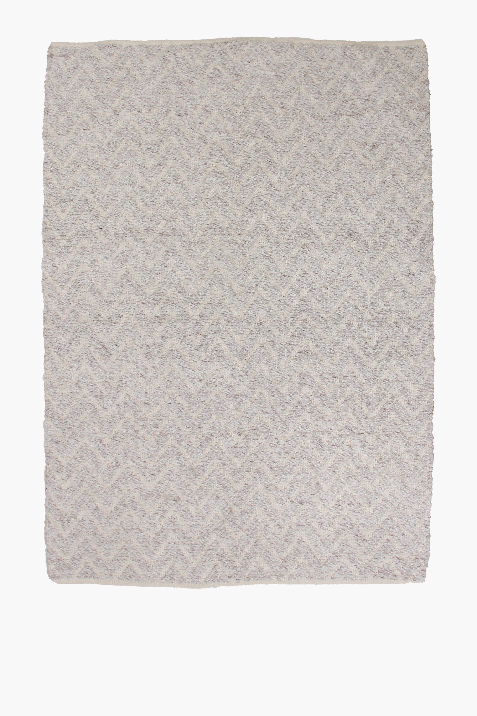 Jacquard Loop Pile Zig Zag Rug, 120x180cm