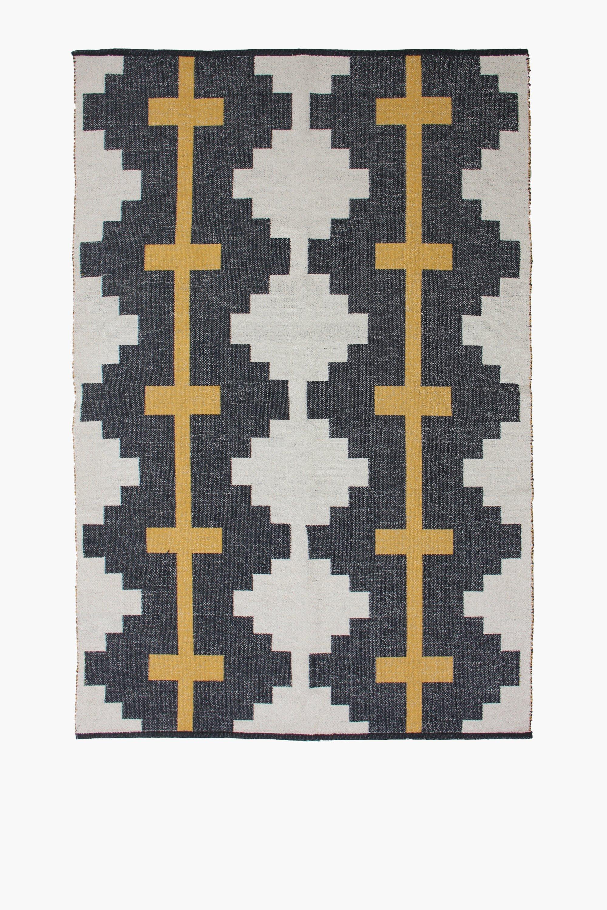 Jacquard Loop Geometric Drummond Rug, 160x240cm