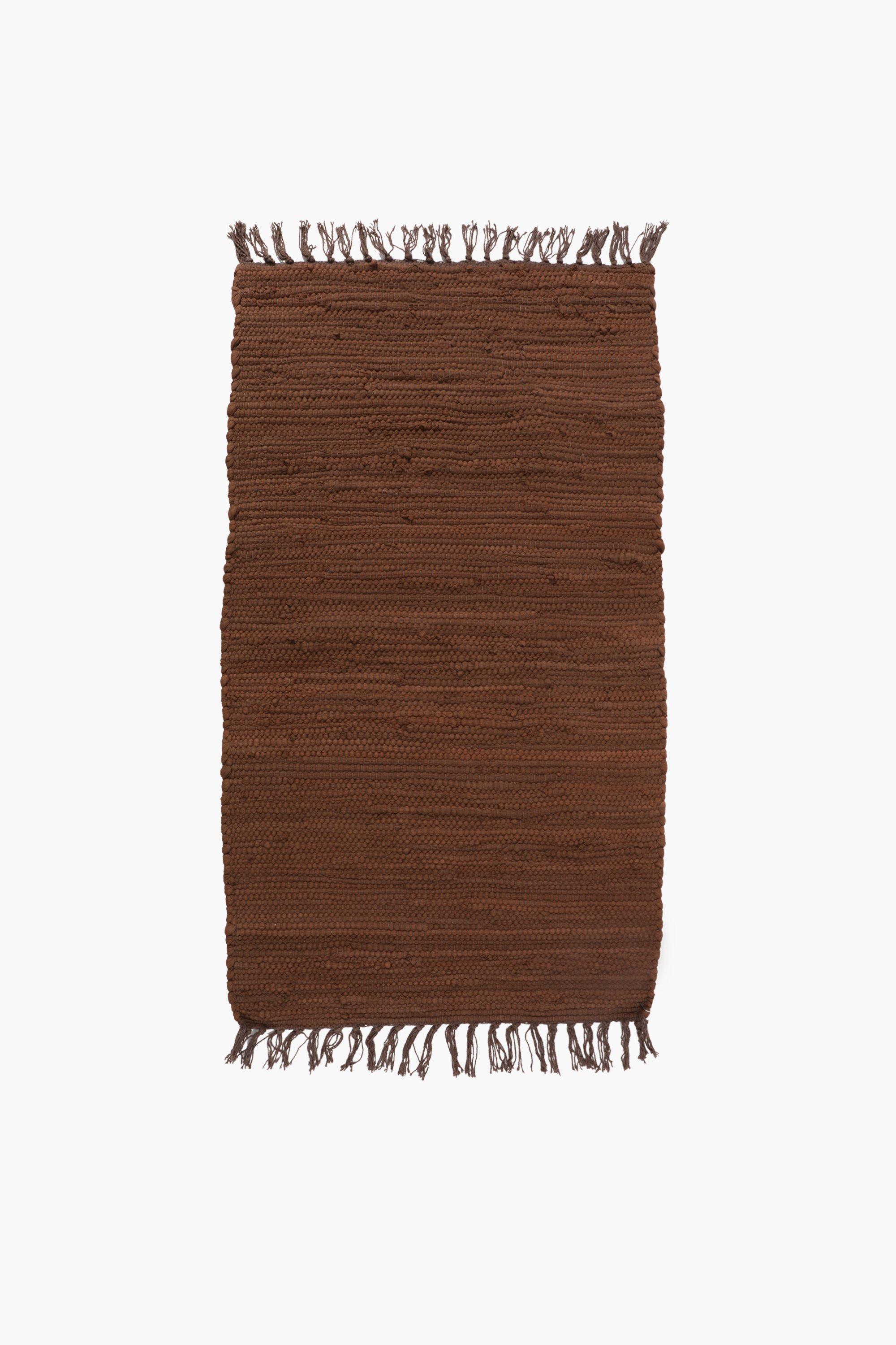 Plain Chindi Rug, 50x80cm