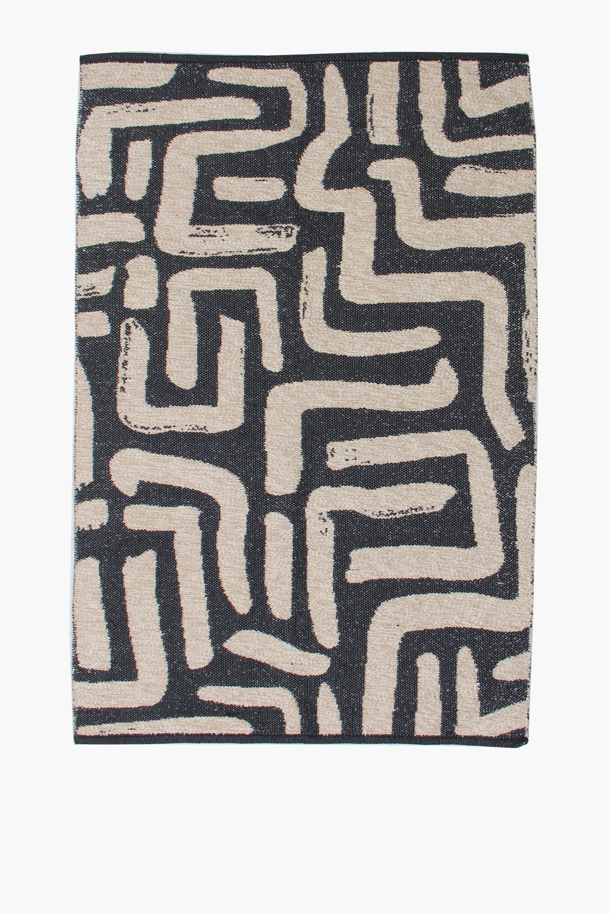 Jacquard Loop Urban Stroke Rug, 120x180cm