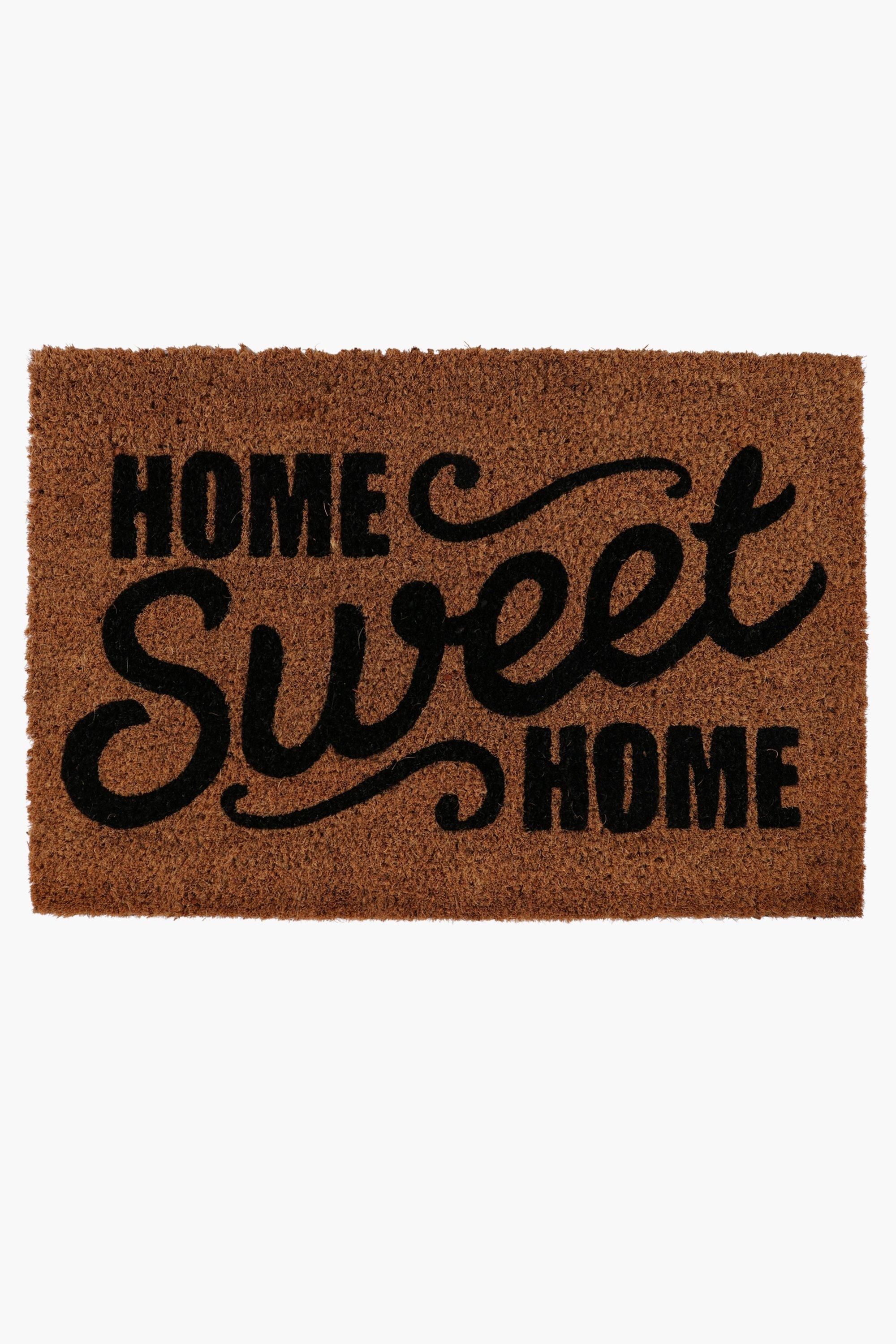 Coir Home Sweet Home Door Mat, 40x60cm