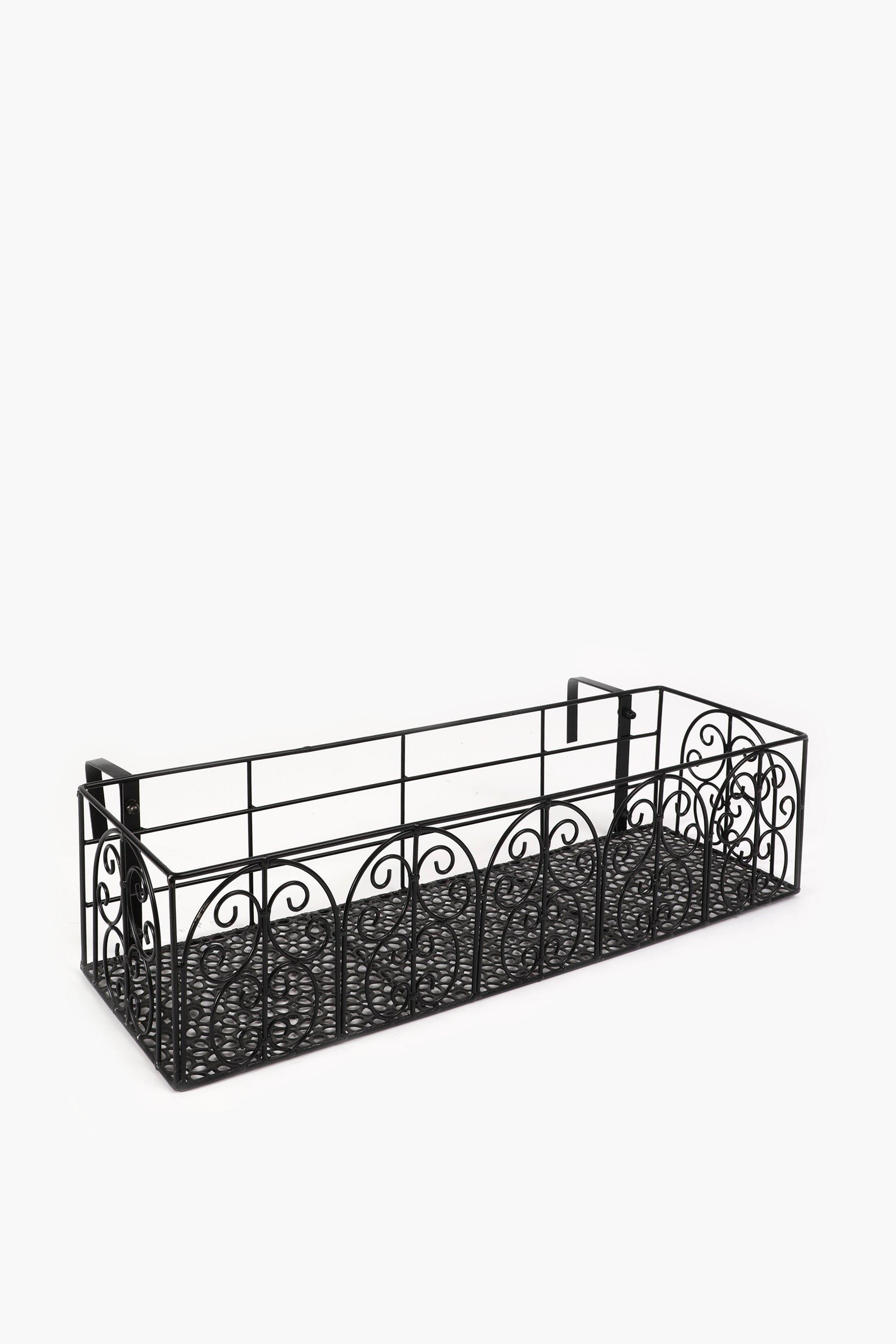 Scroll Balcony Planter, Large