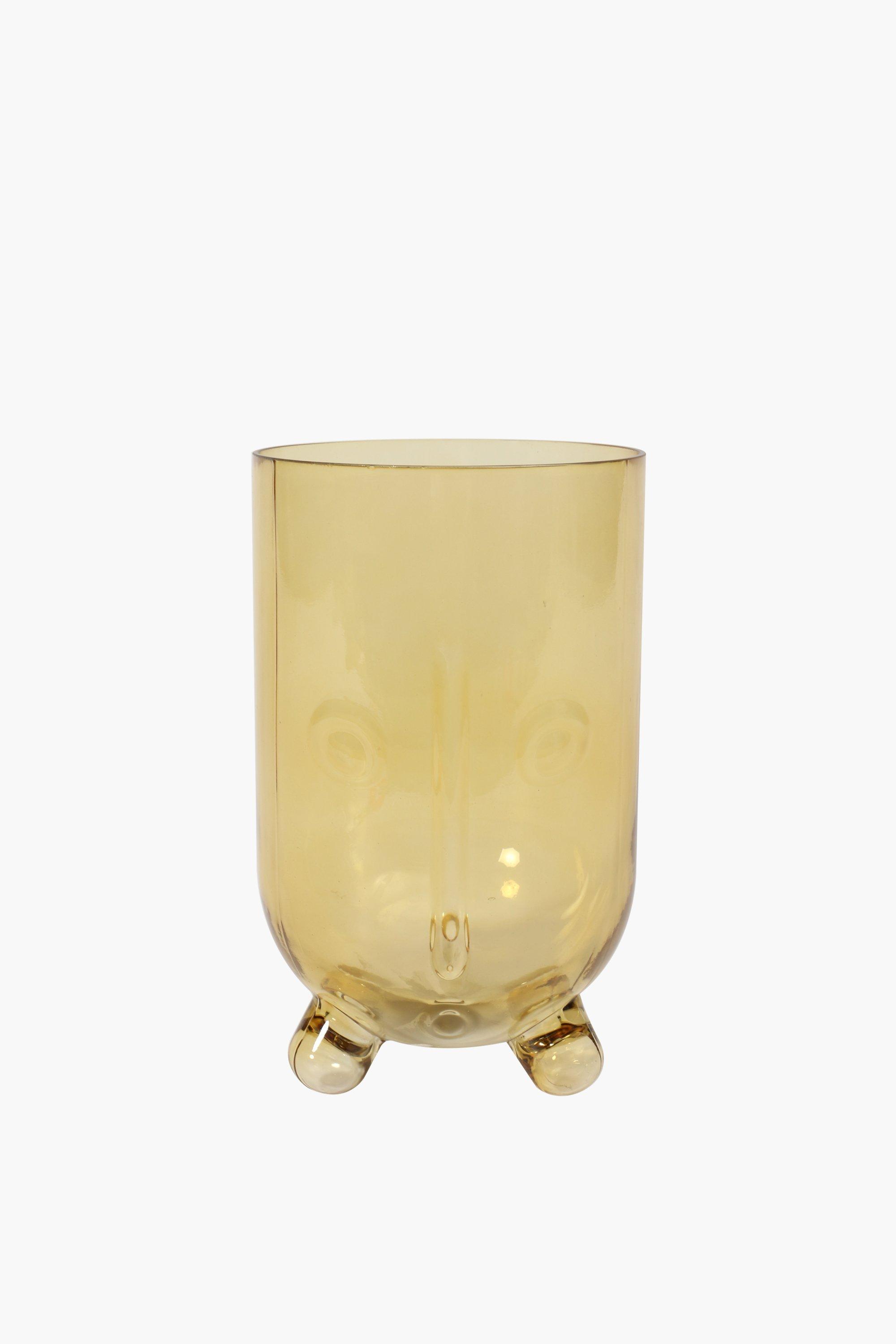 Glass Face Planter