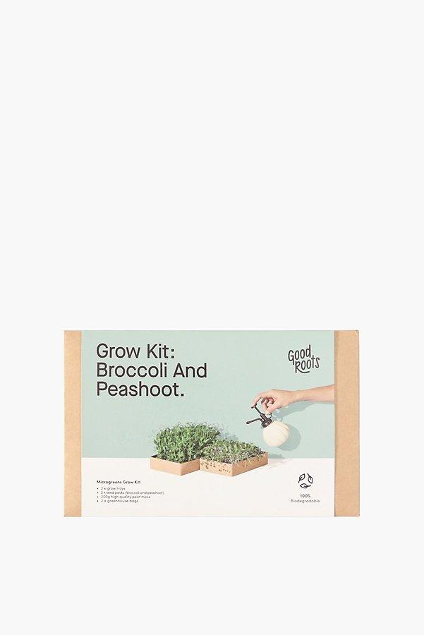 Microgreens Grow Kit : Broccoli And Peashoot